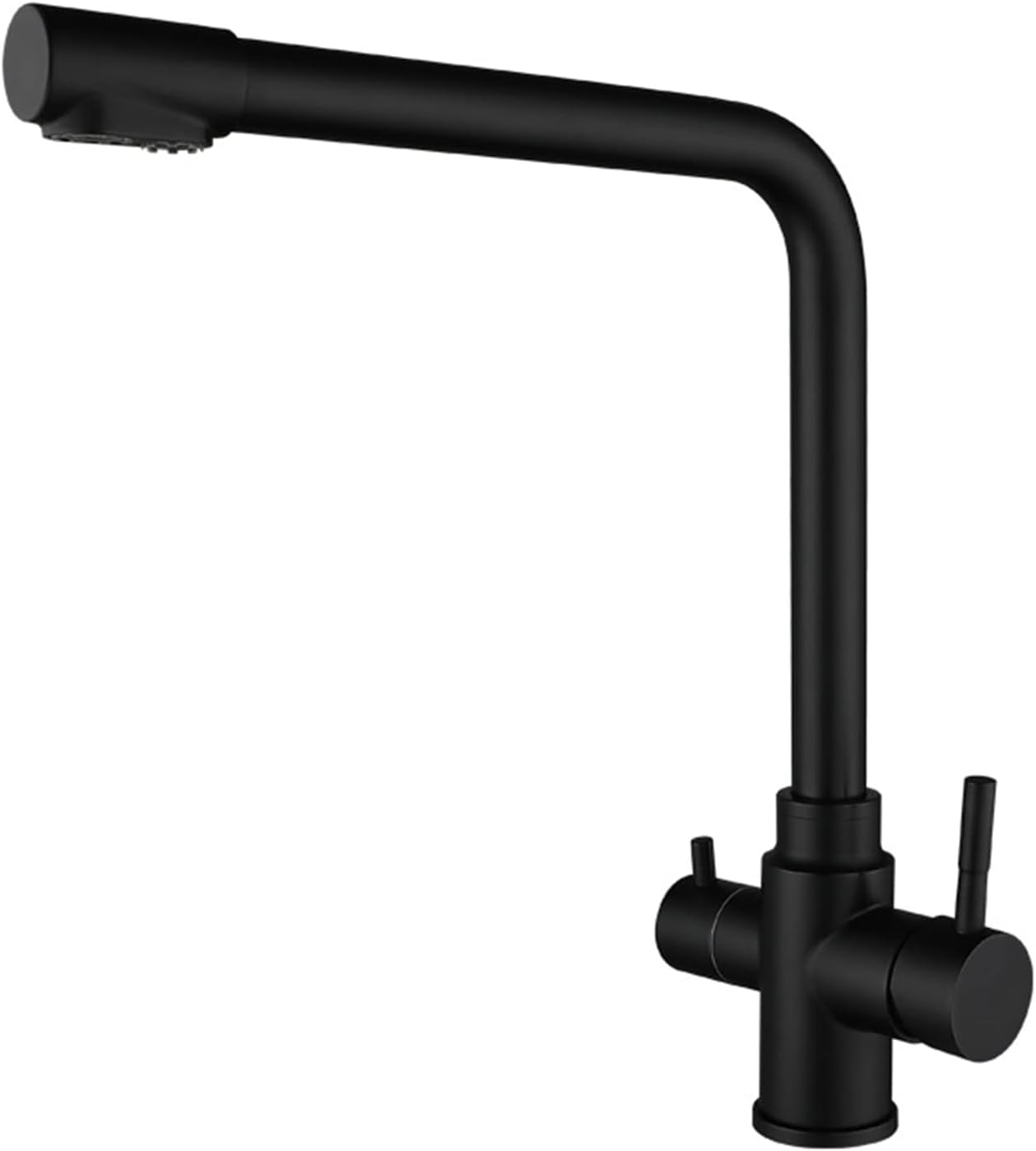 3 Way Kitchen Faucet for Filter Water System, Kitchen Taps Black Sink ...