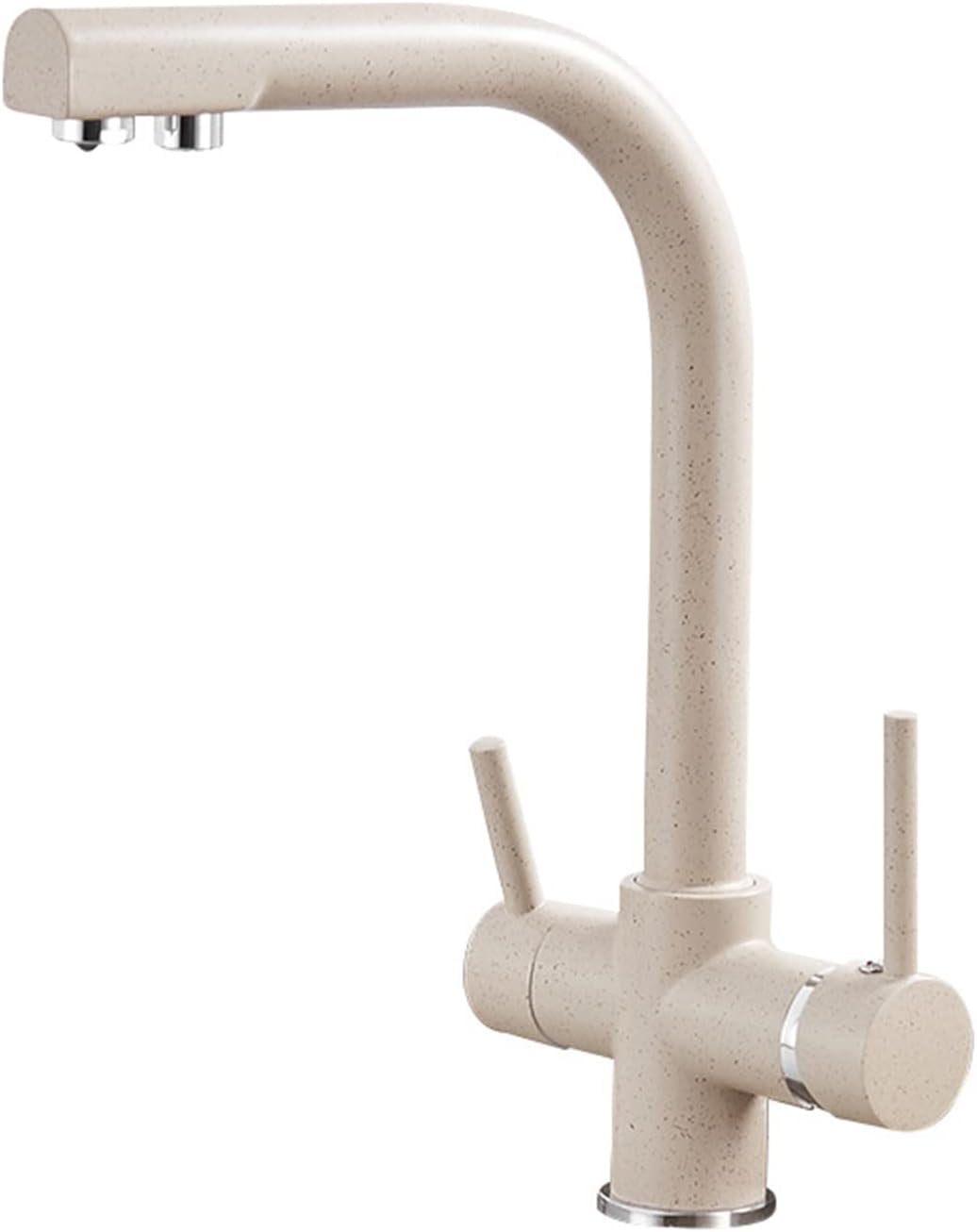 3 Way Kitchen Faucet for Filter Water System, Kitchen Taps Oatmeal ...