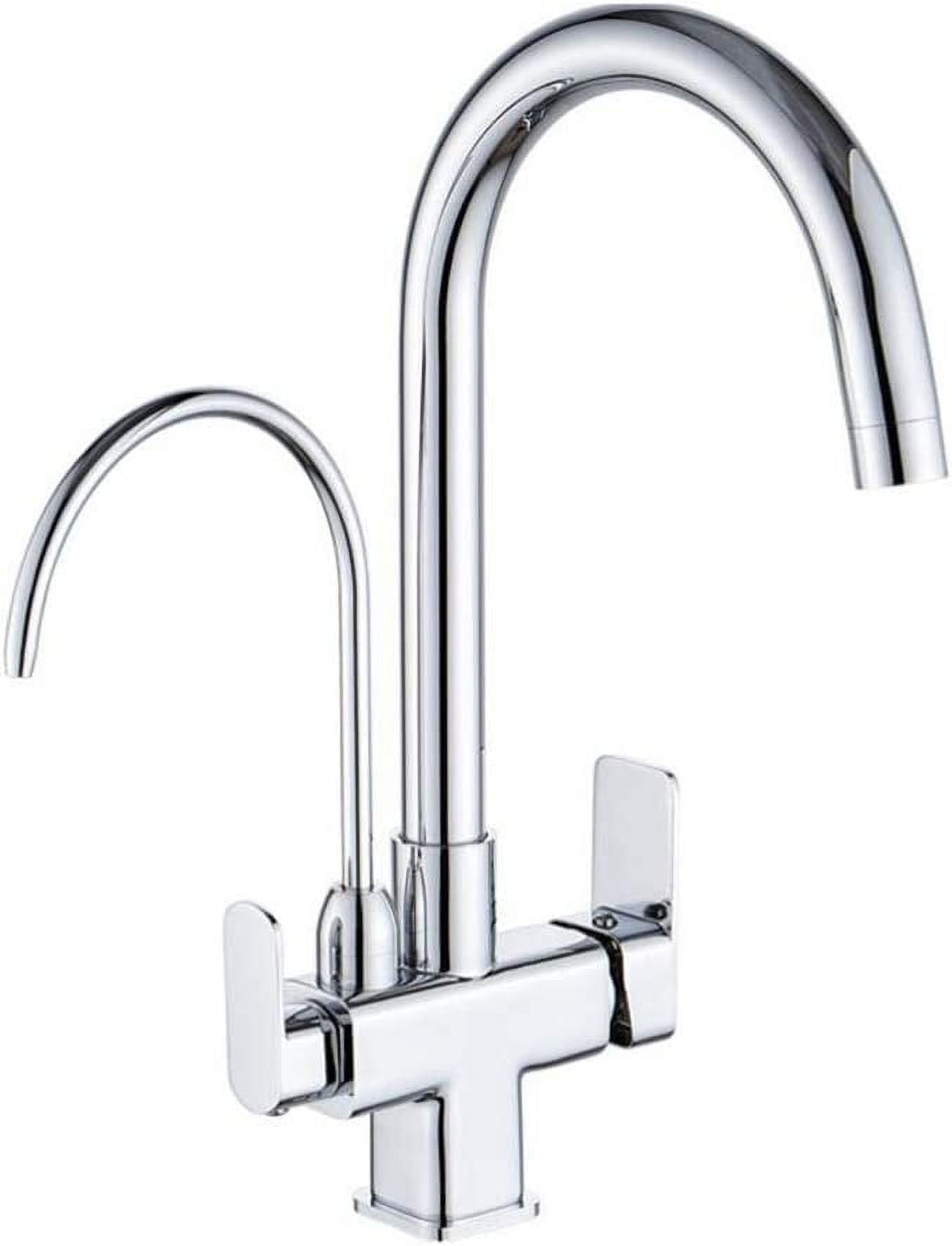 3 Way Kitchen Sink Mixer faucet 3 in 1 Water Filter faucet Brass Direct ...