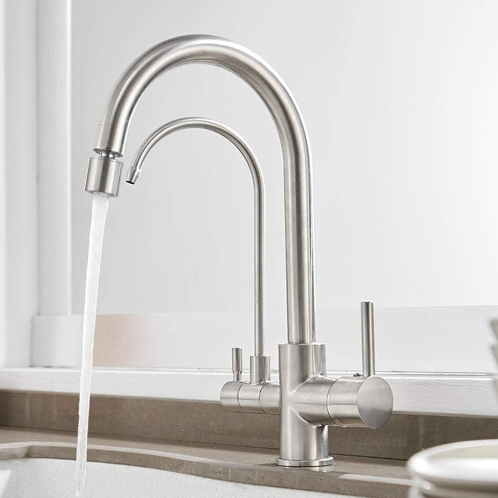3 Way Kitchen Sink Mixer faucet 3 in 1 Water Filter faucet Direct ...