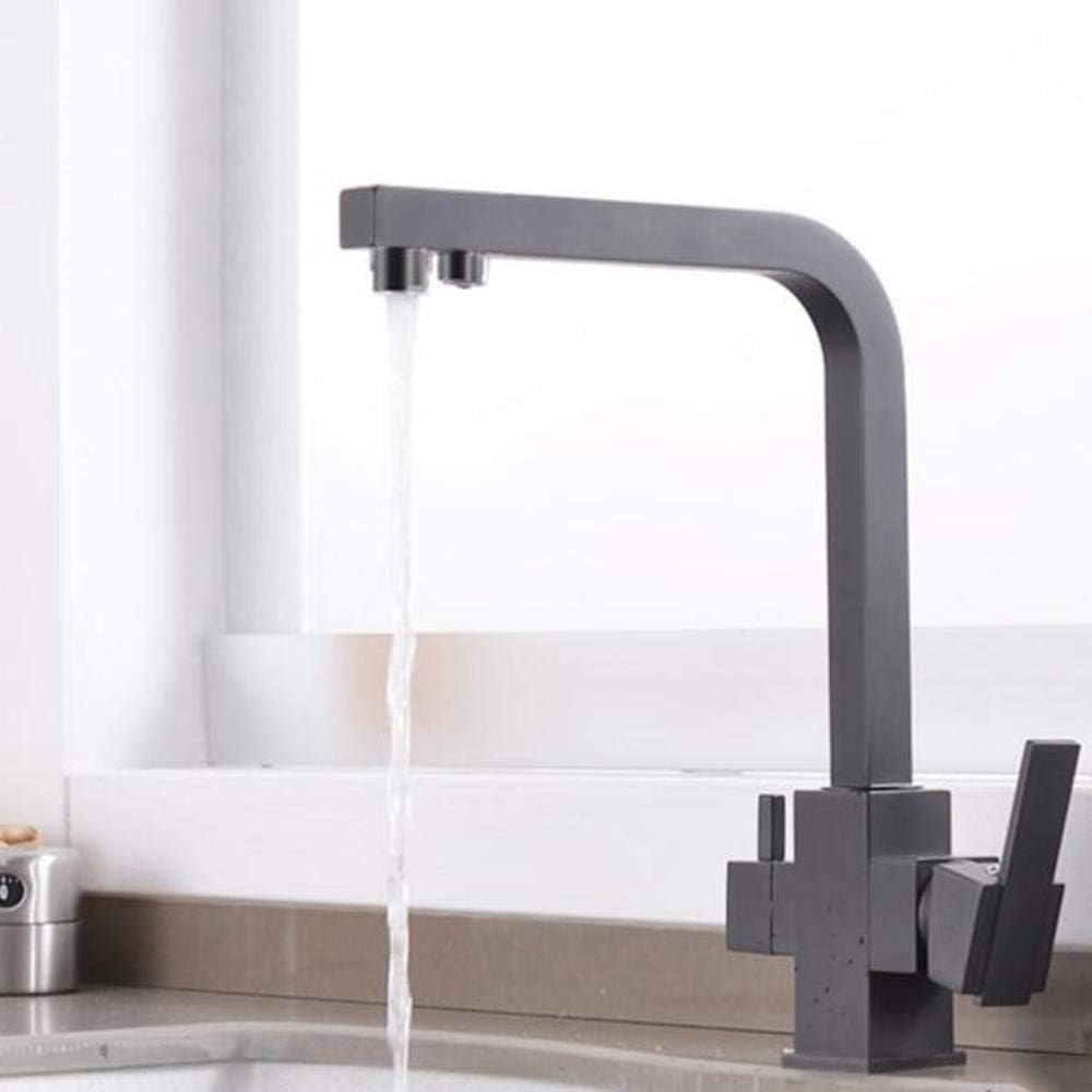 3 Way Kitchen Taps Filter Sink Mixer Tap Hot and Cold Water Purified ...