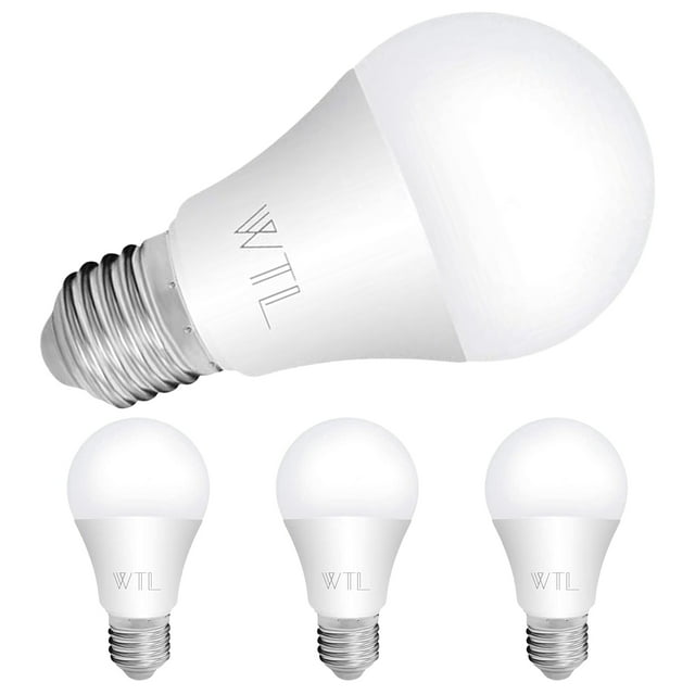 3 Way LED Light Bulbs 50 75 100W, Three Way 2700K Warm White 5W/10W/15W ...