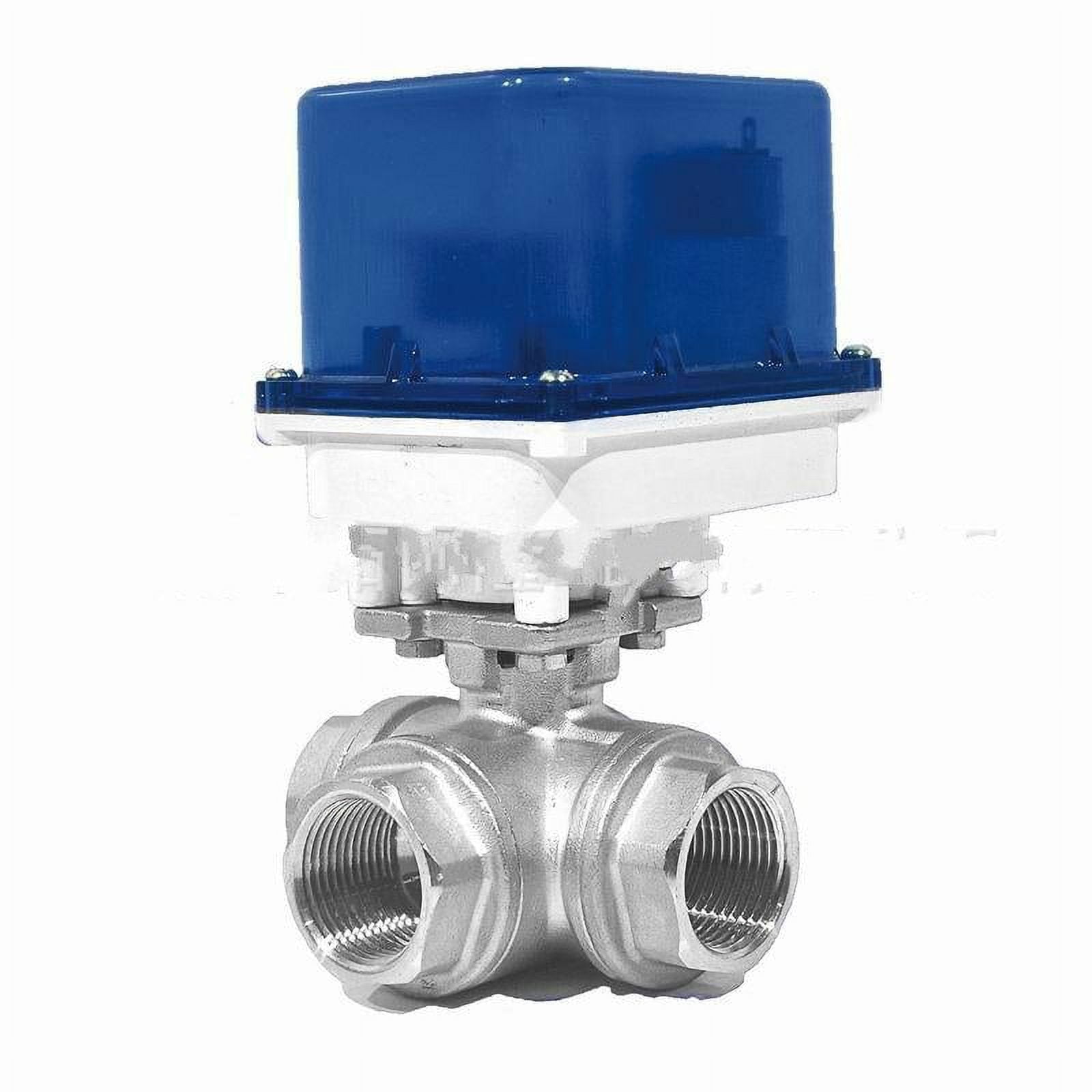 3 Way Miniature Solenoid Valve Small Electric Control Valve BSP DN8-50 ...