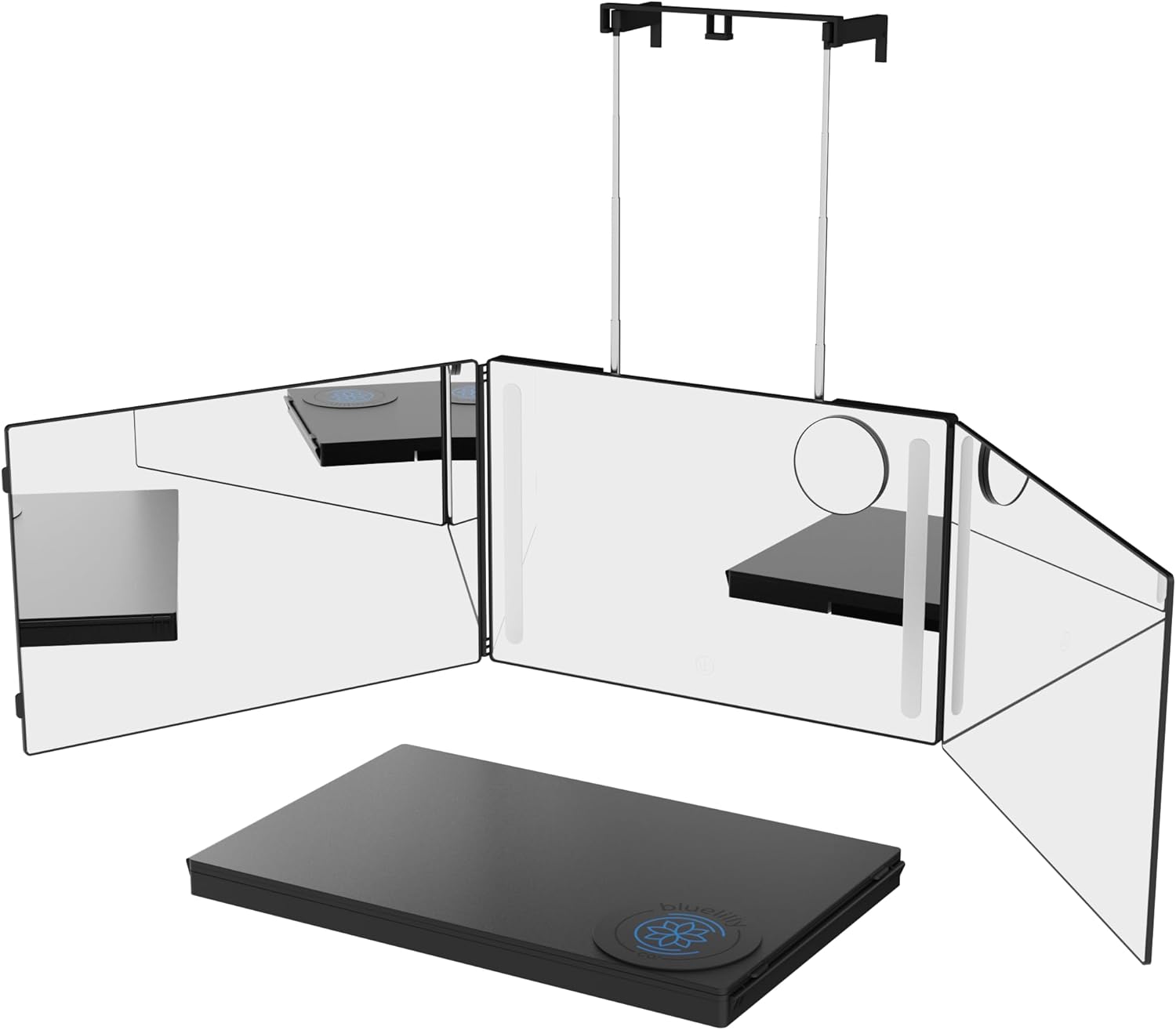 3 Way Mirror, Three Way Mirror, Mirror for Cutting Hair, 3 Way Mirror ...