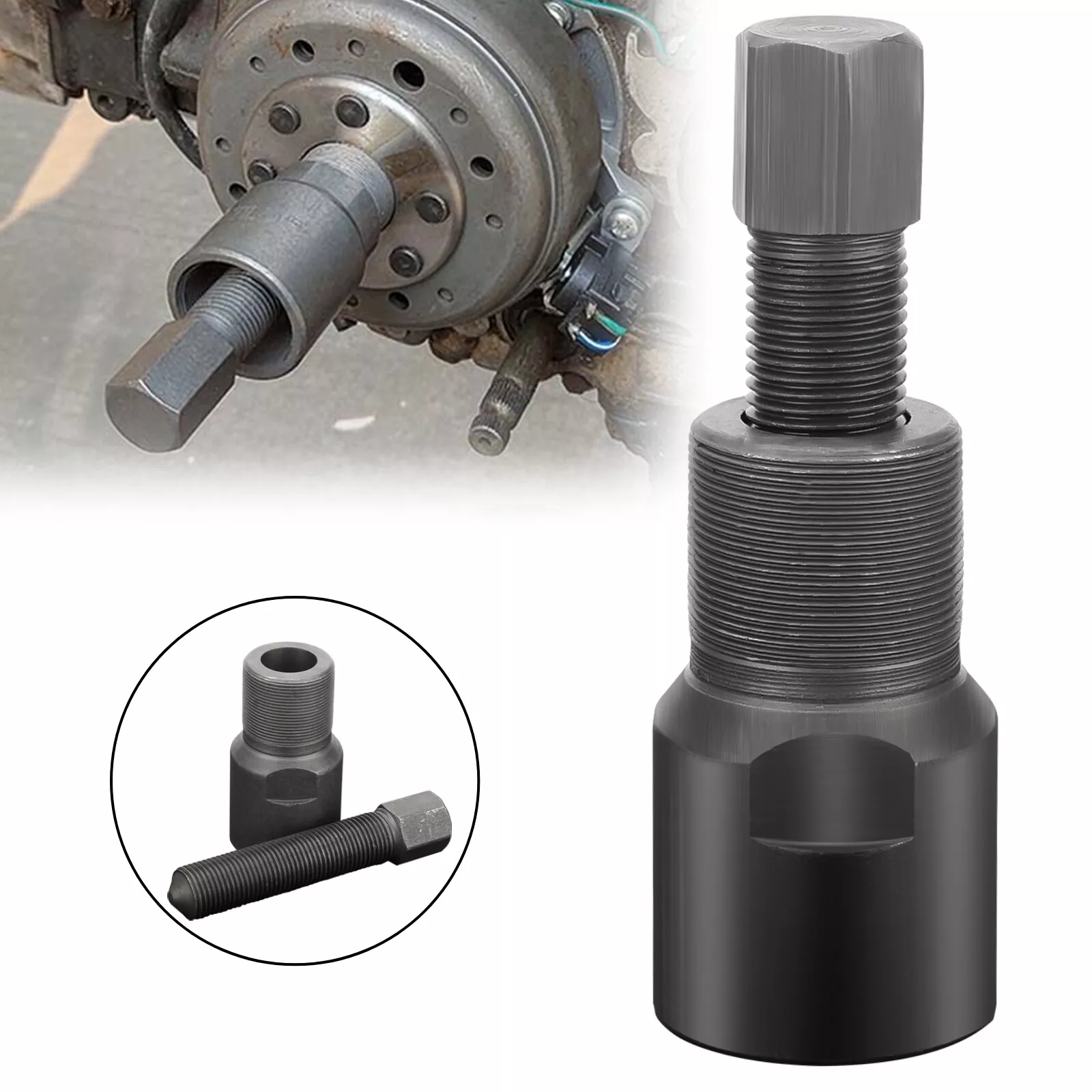 3 Way Motorcycle Flywheel Puller 27/28mm 16mm Magneto Stator Engine Repair Tool - Walmart.com