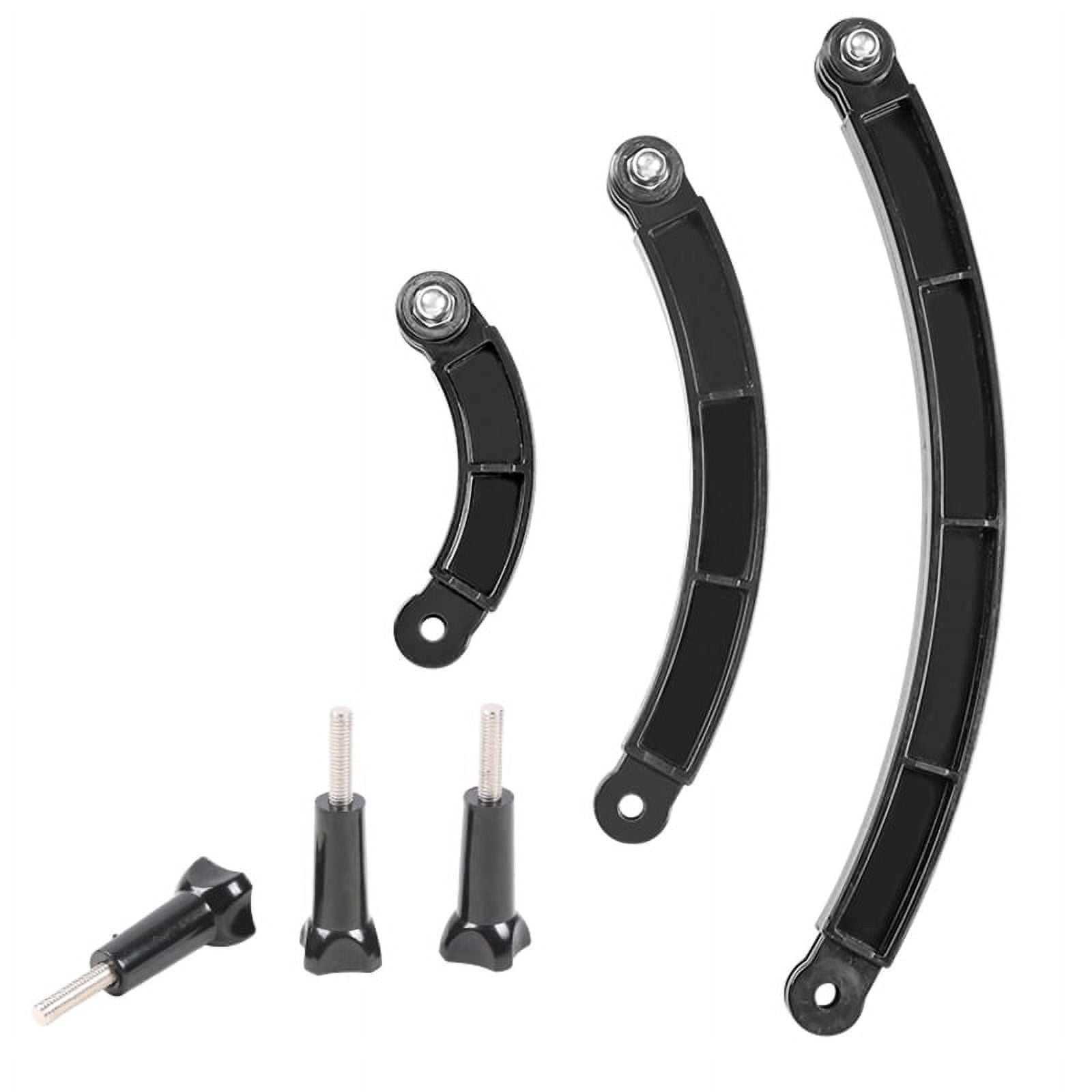 3 Way Mount Helmet Arm Extension Curved Pole Selfie Stick for 9 8 7 6 5 ...