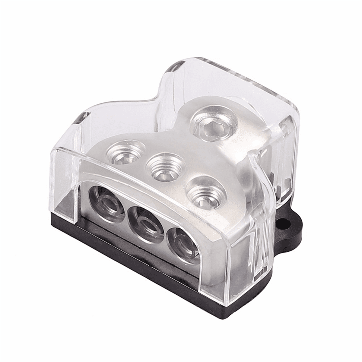 3 Way Power Distribution Block 1x0 Gauge In 3x4 Gauge Out Power Distribution Block For Car Audio