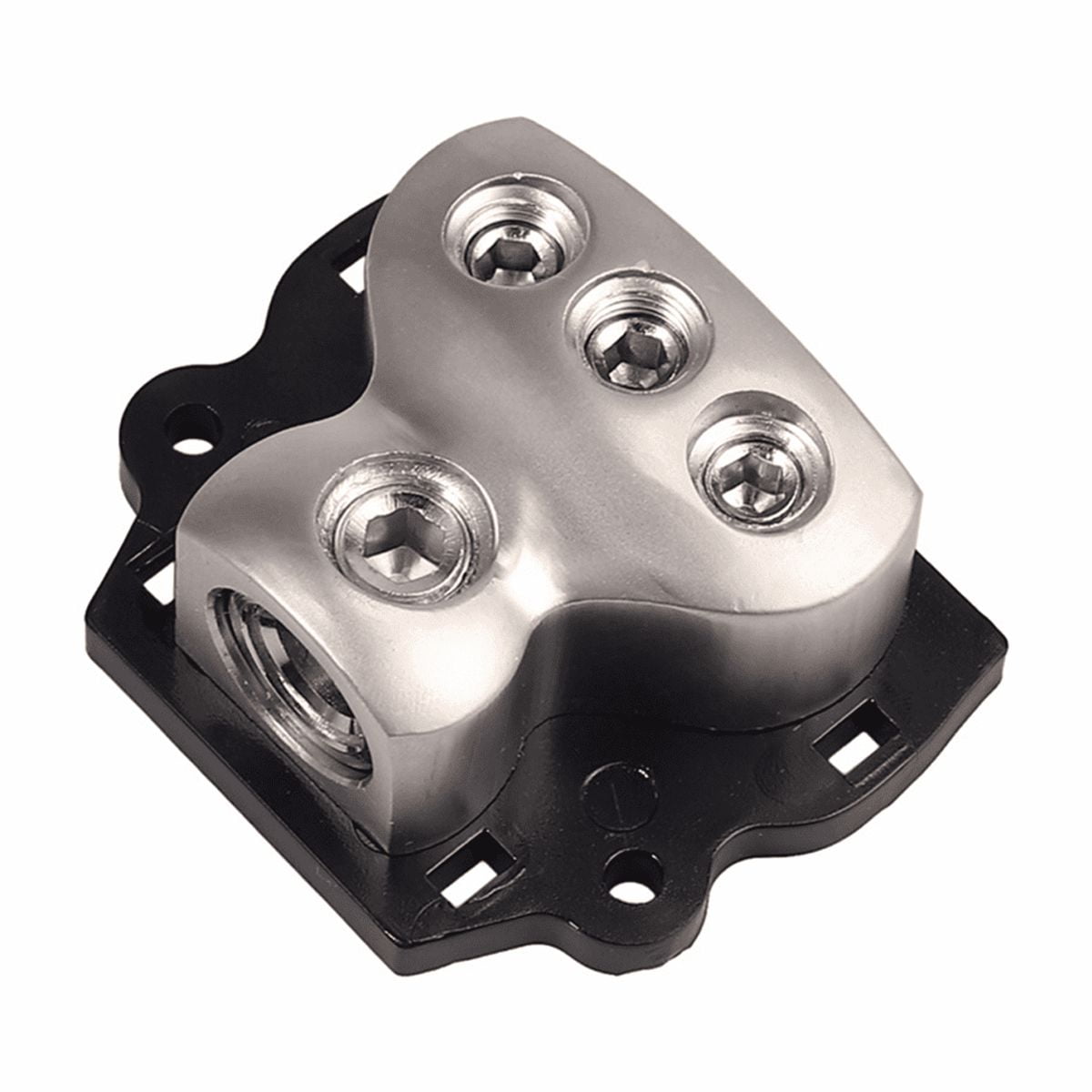 3 Way Power Distribution Block 1x0 Gauge In 3x4 Gauge Out Power Distribution Block For Car Audio