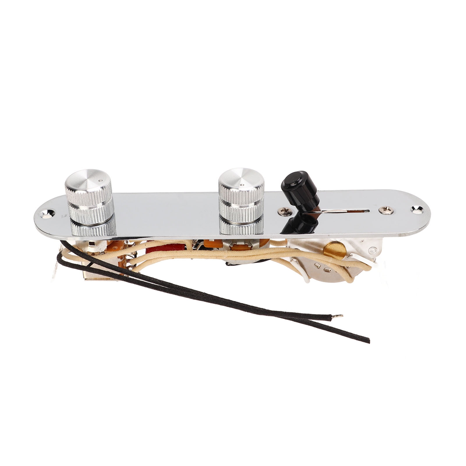 3 Way Prewired Guitar Control Plate Assembly Metal Easy Installation ...