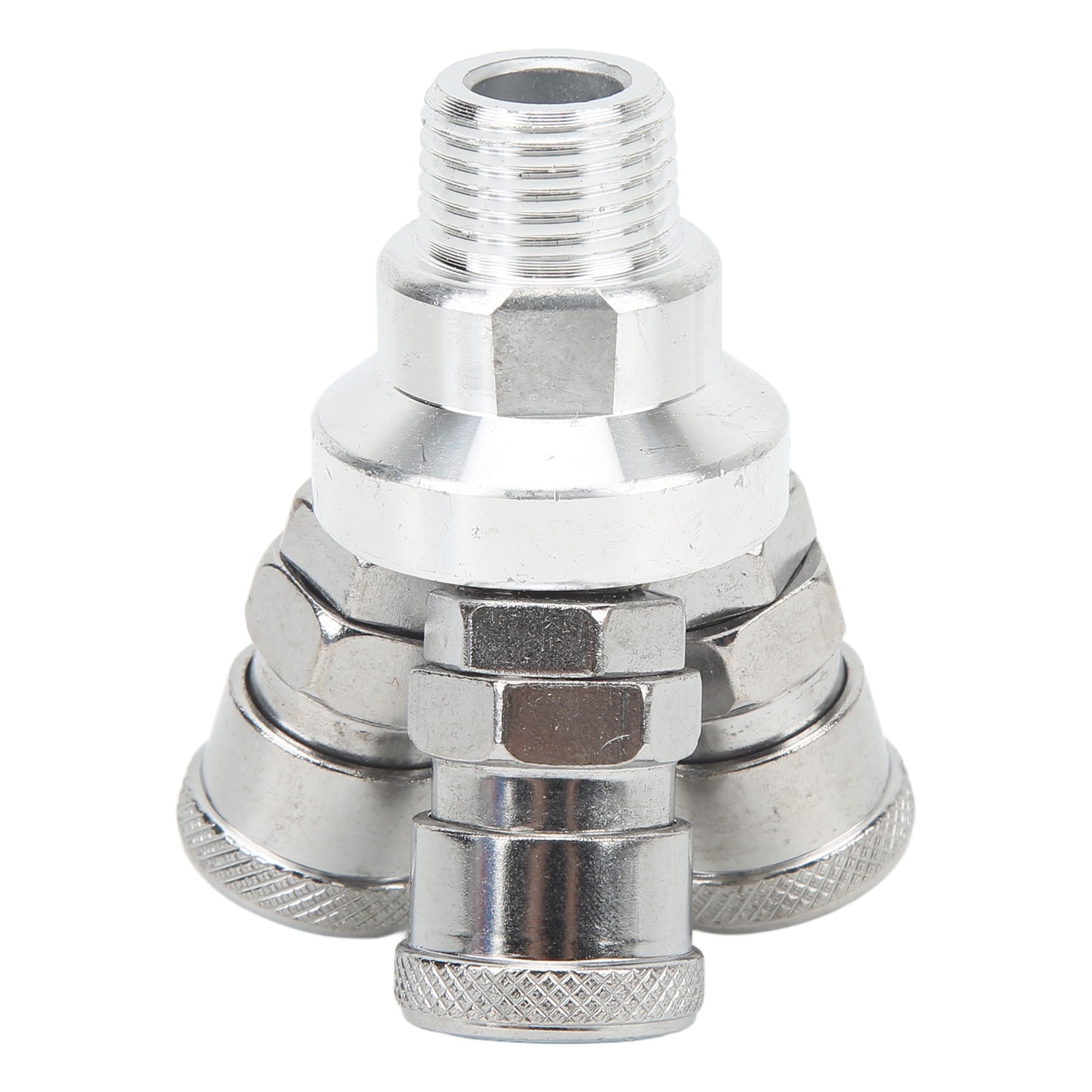 3 Way Quick Coupler,Universal Type Male Thread Swivel Air Compressor ...
