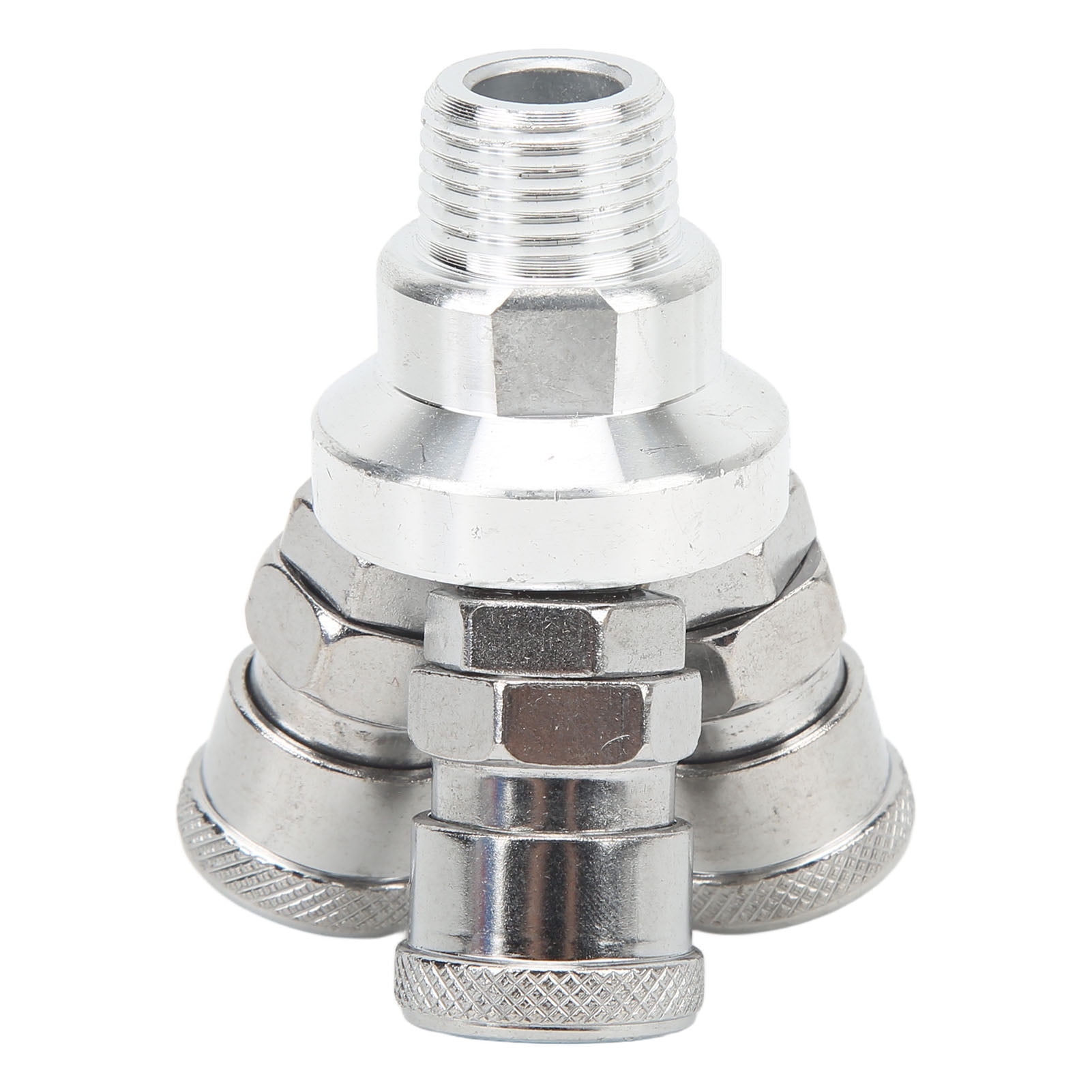 3 Way Quick Coupler Universal Type Male Thread Swivel Air Compressor ...