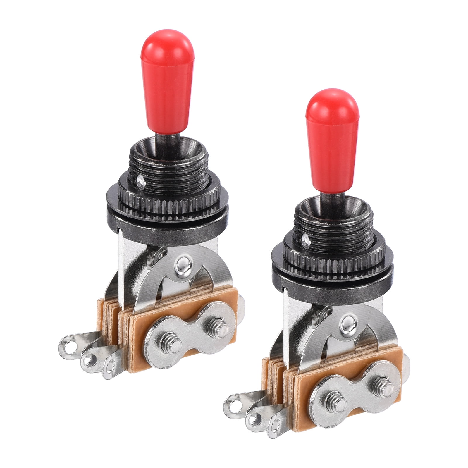 3 Way Short Straight Guitar Toggle Switch Pickup Selector Black with ...