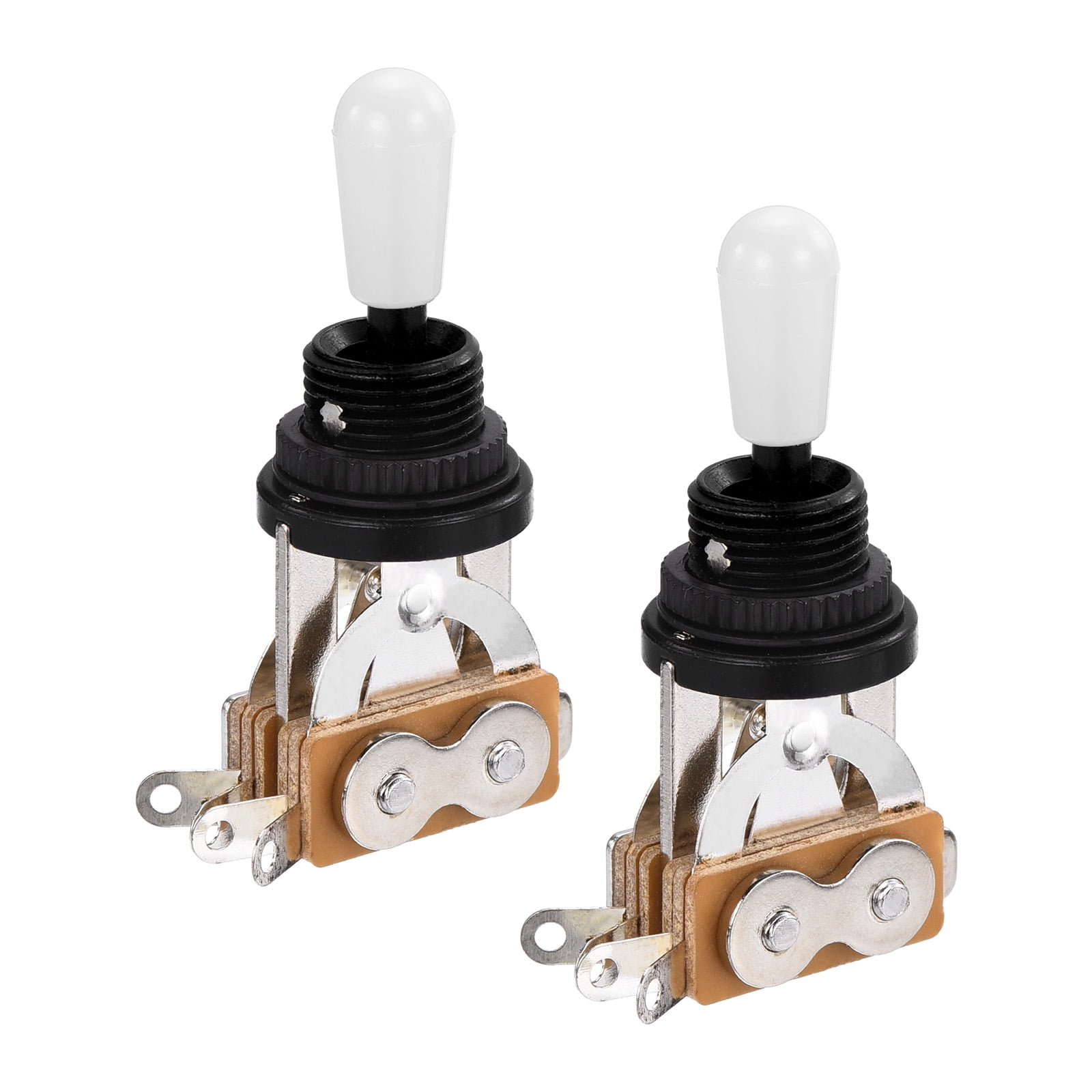 3 Way Short Straight Guitar Toggle Switches Pickup Selector Black with ...