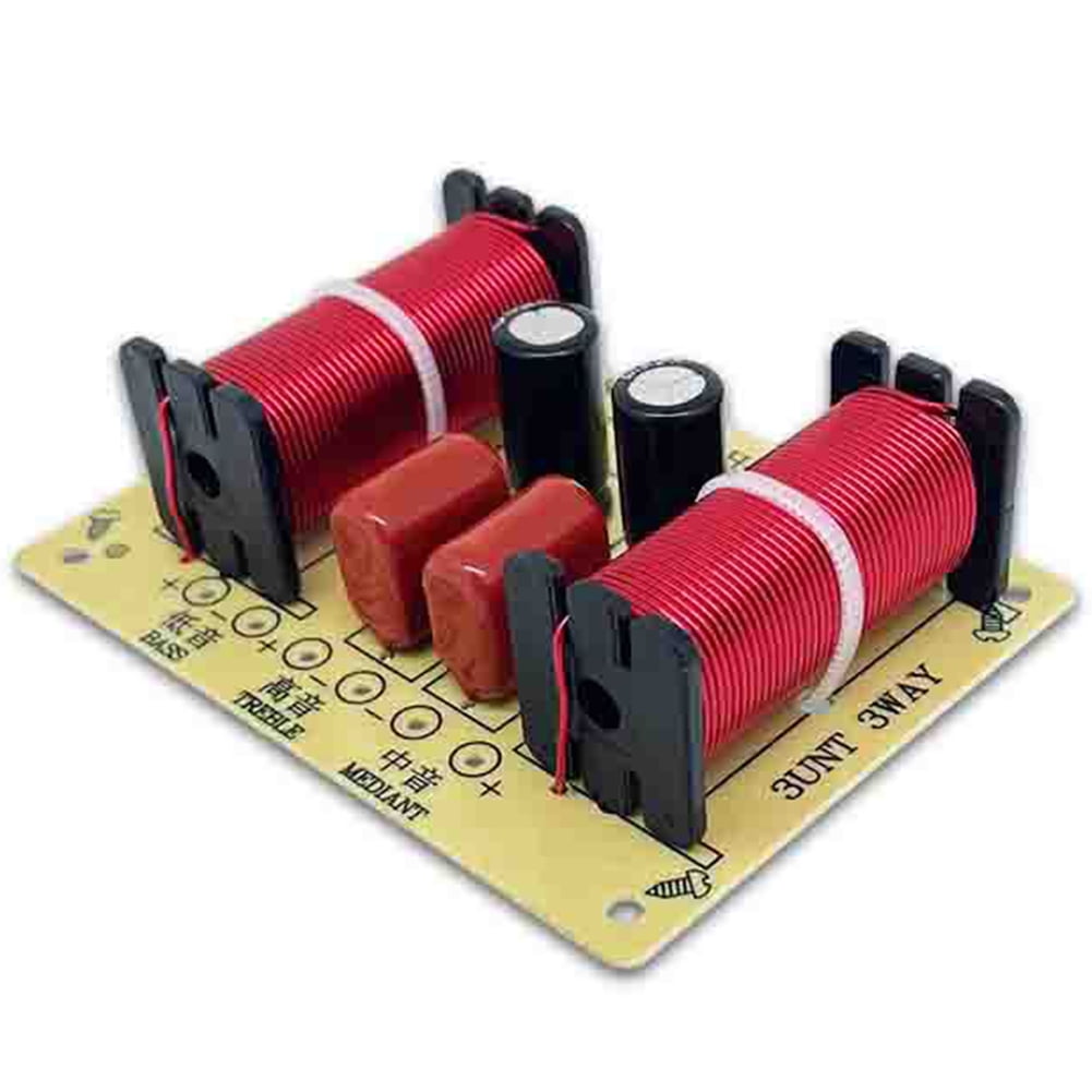 3 Way Speaker Crossover Circuit Treble Midrange Bass Frequency Divider ...