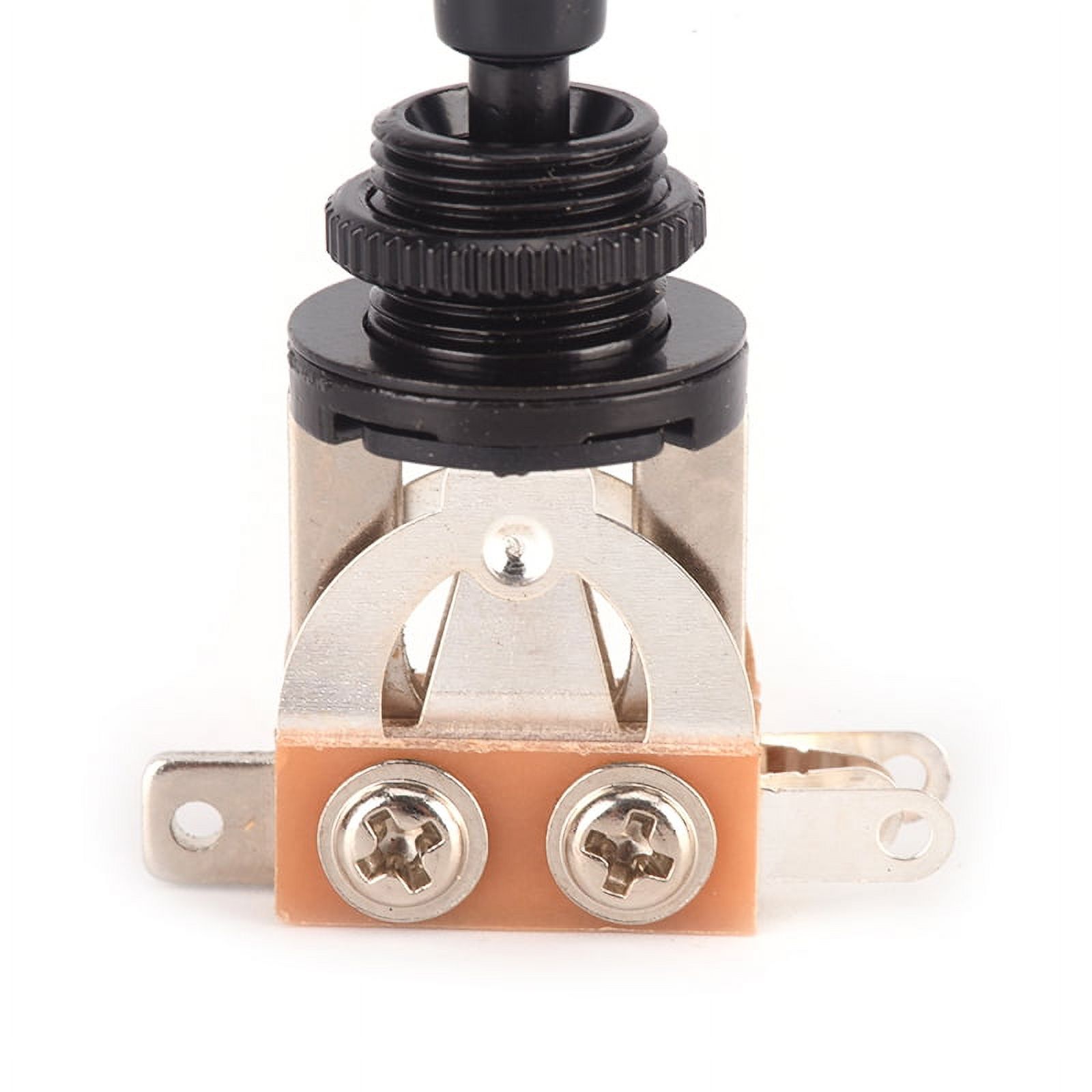3 Way Switch Electric Guitar Pickup Toggle Switch Selector With black ...