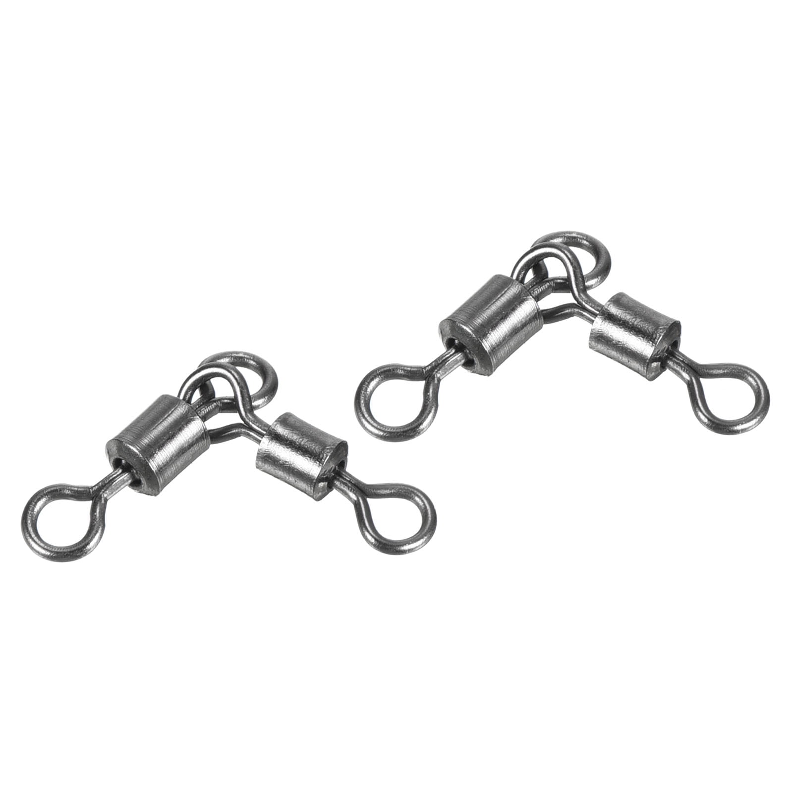 3 Way Swivel 73lb Copper Fishing Cross Line T Turn Terminal Tackle ...