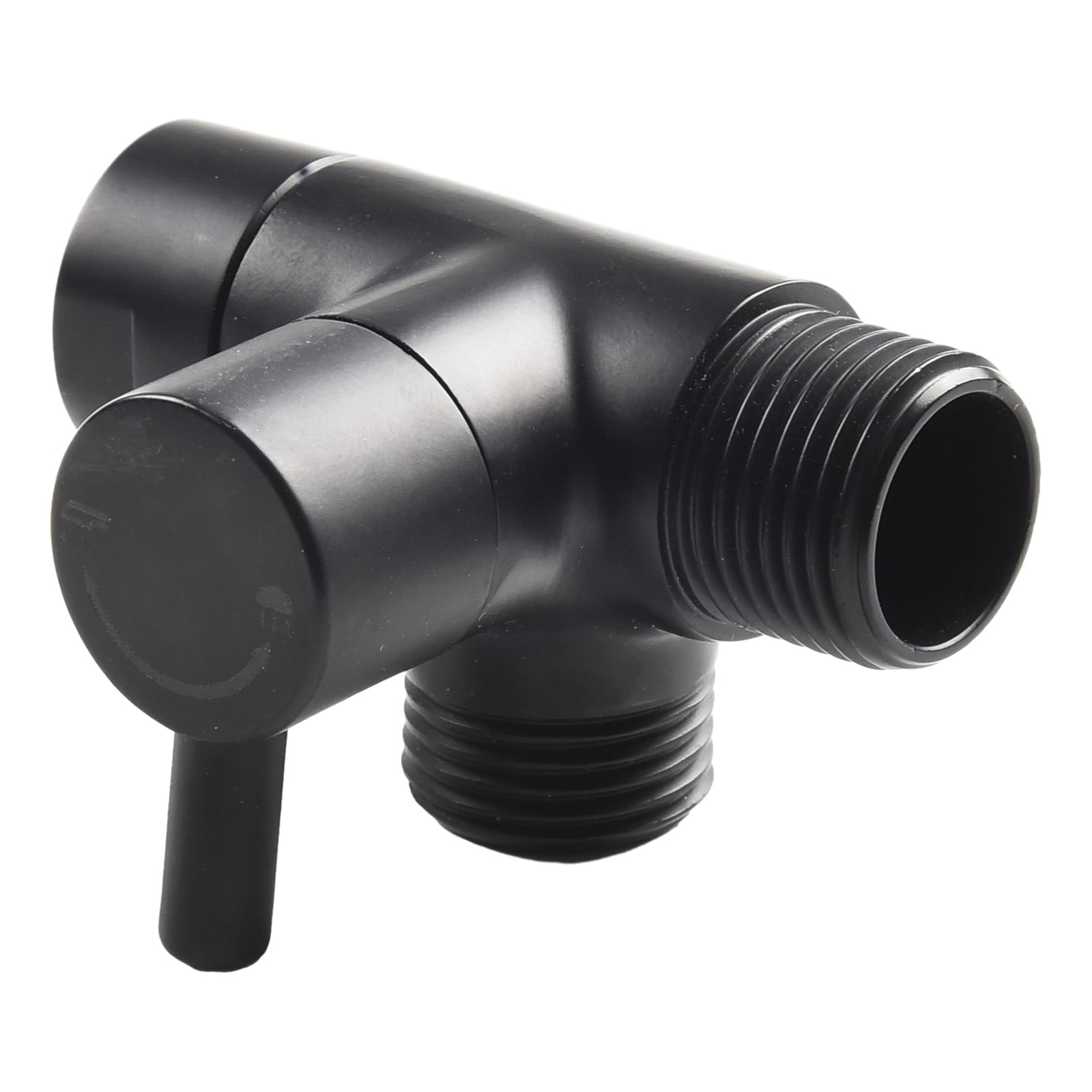 3 Way T-Adapter G1/2 Shower Head Bracket Mount Valve Splitter Diverter ...