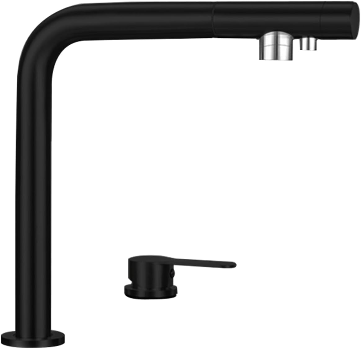 3 Way Tap Brushed Nickel Kitchen Faucet for Front Window Drinking Water ...