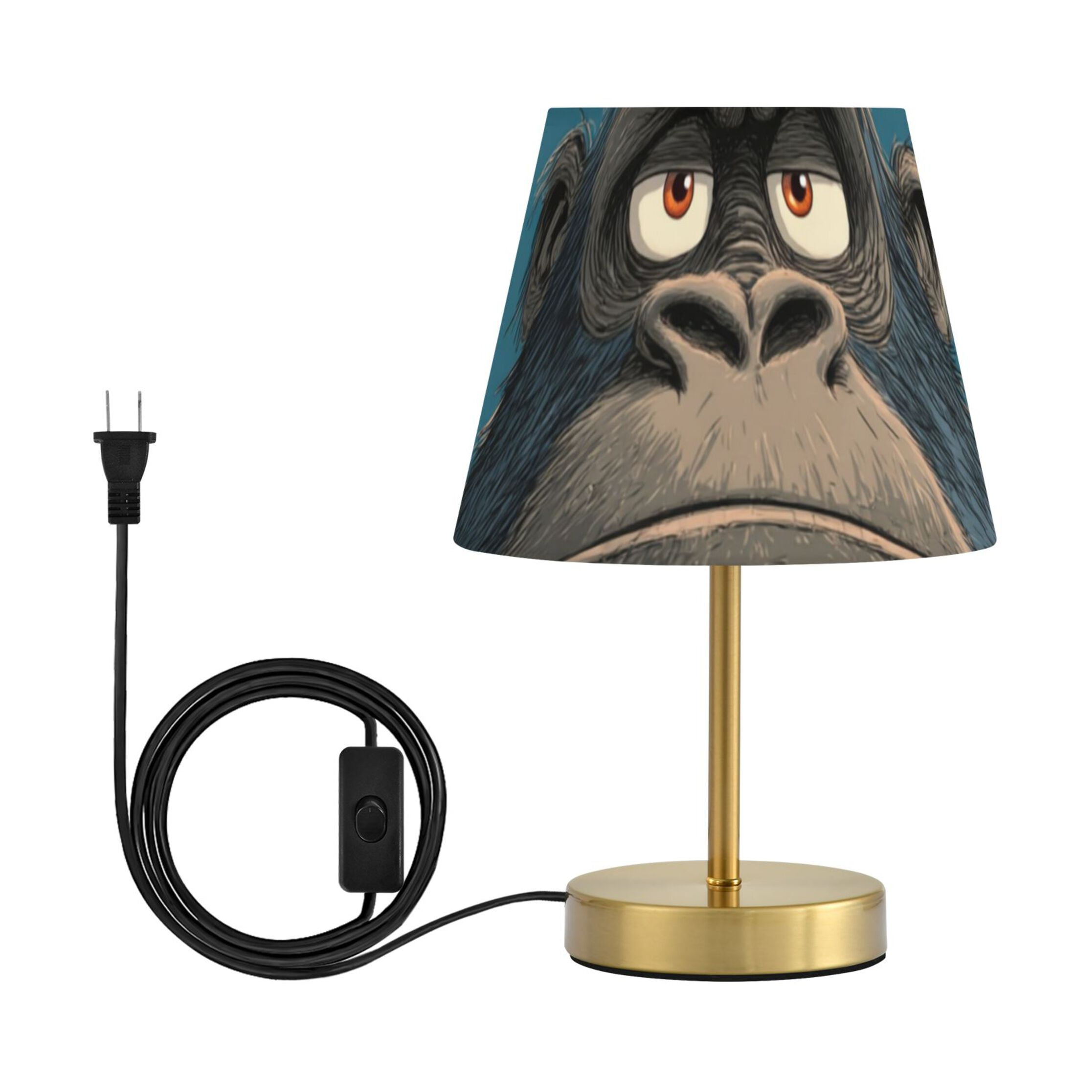 3-Way Touch LED Desk Light Vintage Bronze Table Lamp For Bedroom Office ...