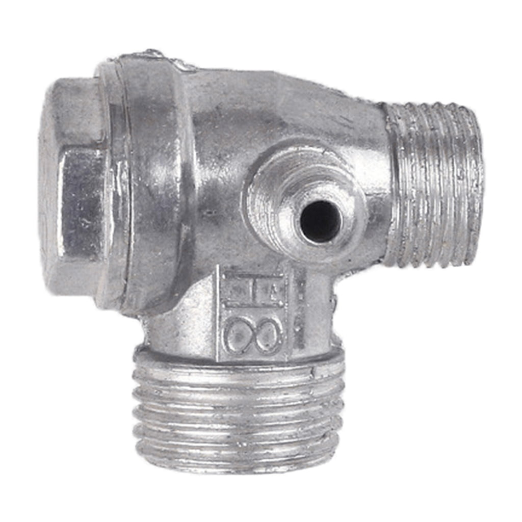 3-Way Unidirectional Check Valve Connect Pipe Fittings Air Compressor ...