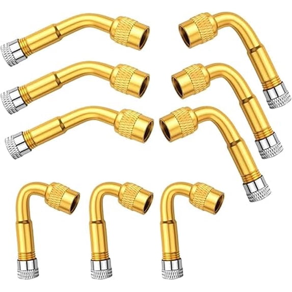 3-Way Valve Kit, 45 Degree 90 Degree 135 Degree Tire Valve Stems ...