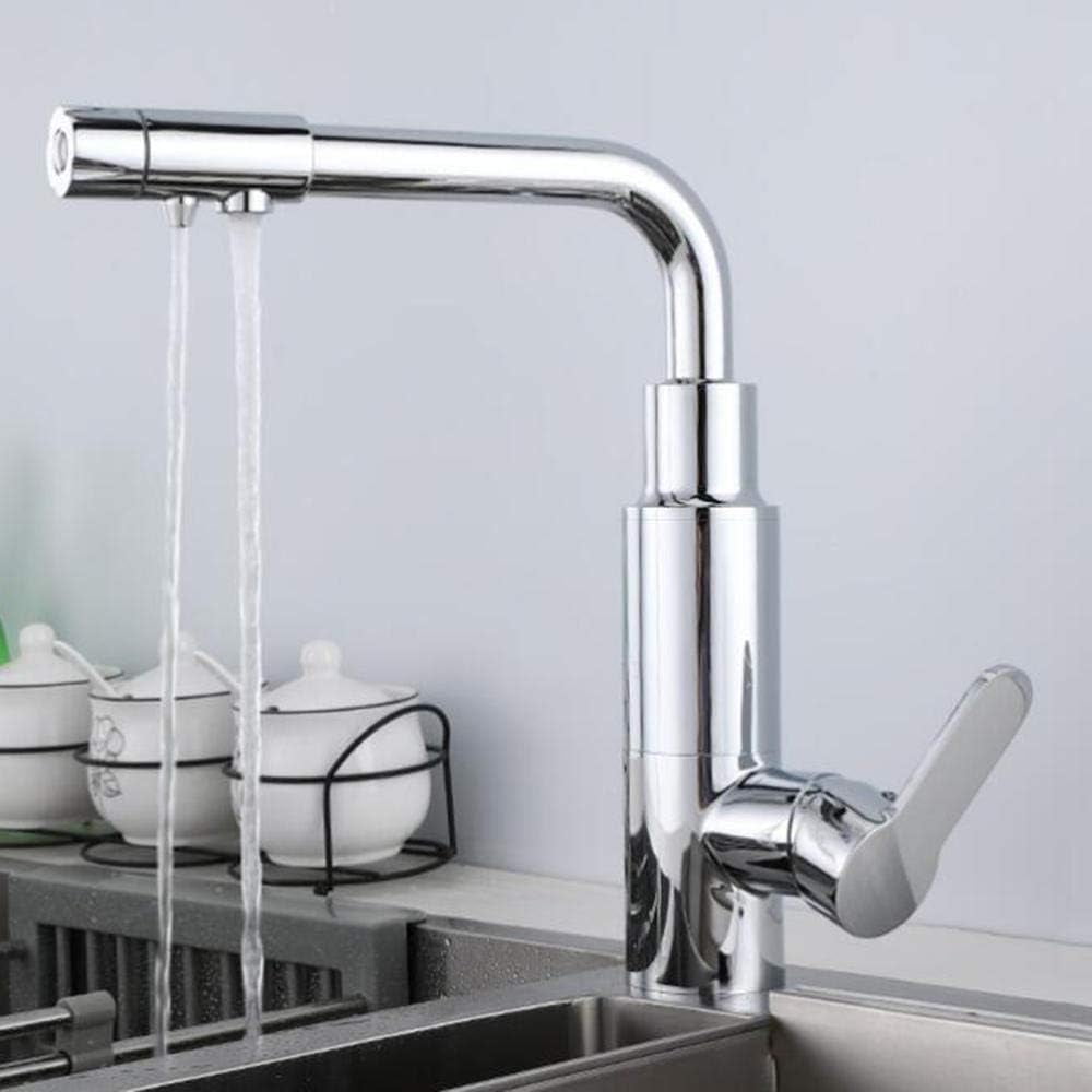 3 Way Water Filter Tap Kitchen Taps 3 in 1 Kitchen Sink Mixer Tap ...
