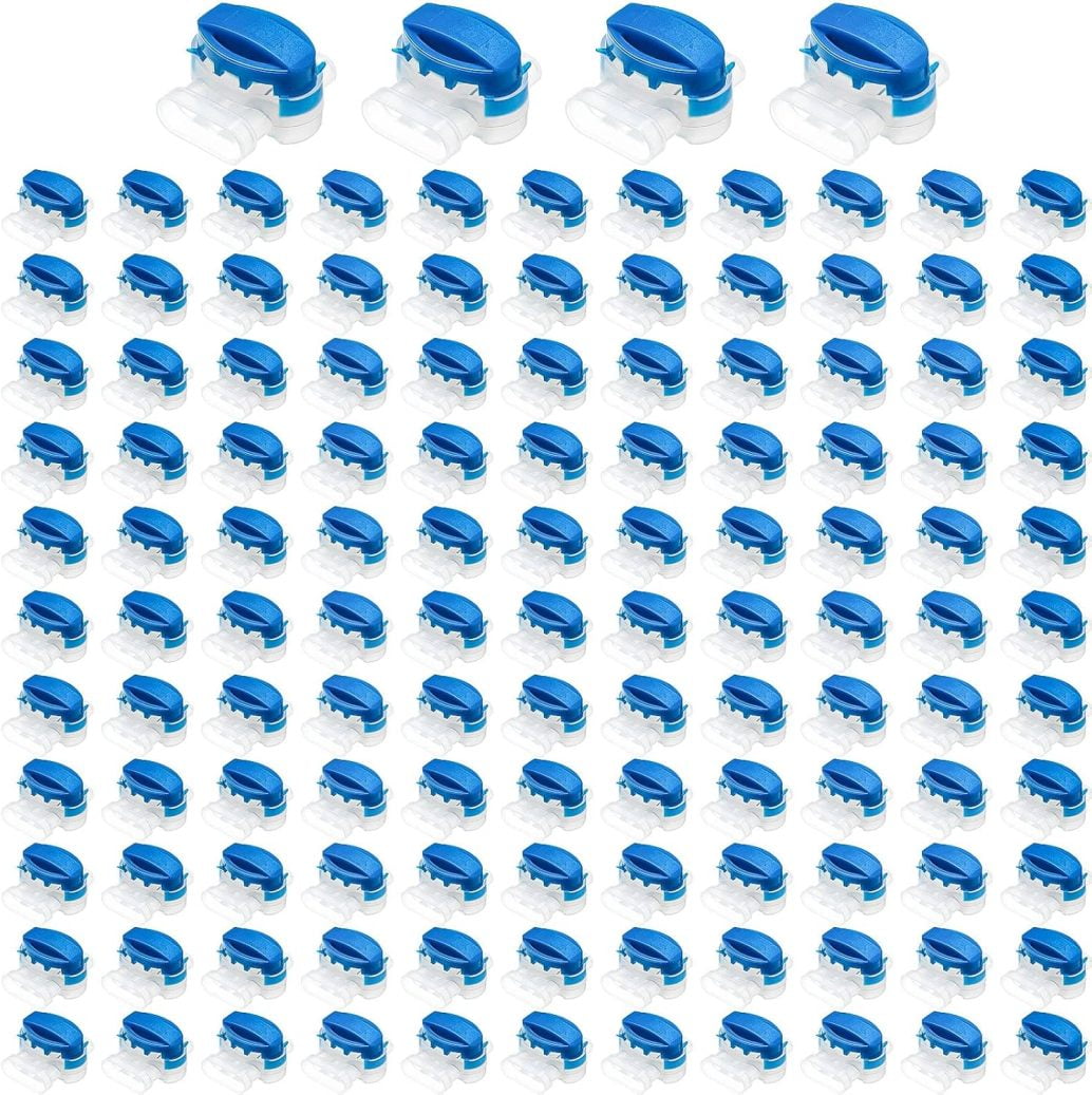 3 Way Wire Connectors Locks Electrical IDC 314-box Self-Stripping ...