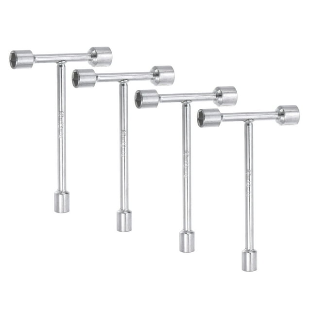 3 Way Wrench, 10mm 12mm 14mm Socket T Handle for Repairing Bicycle ...