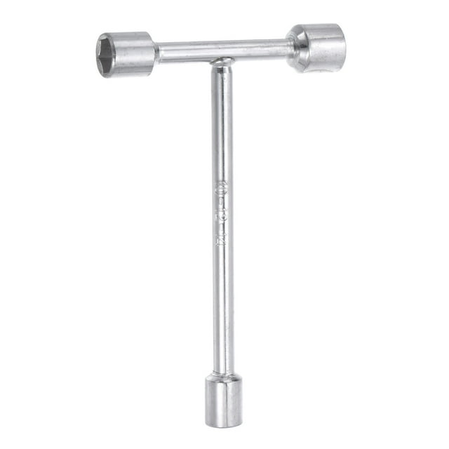 3 Way Wrench, 10mm 12mm 14mm Socket T Handle for Repairing Bicycle ...