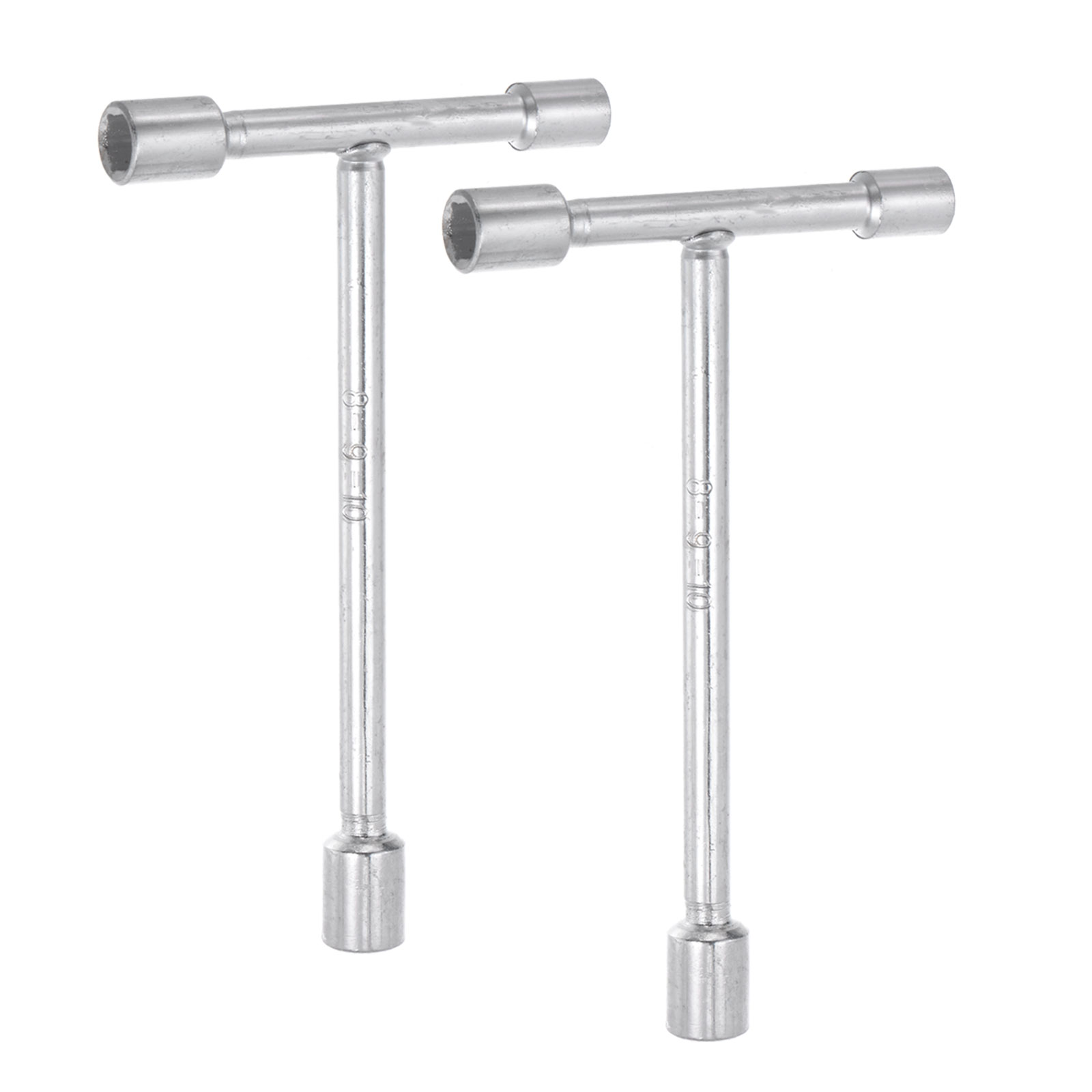 3 Way Wrench, 8mm 9mm 10mm Socket T Handle for Repairing Bicycle ...