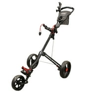 Zero Friction Wheel Pro Push Cart & Stand Bag, Grey - Walmart.com