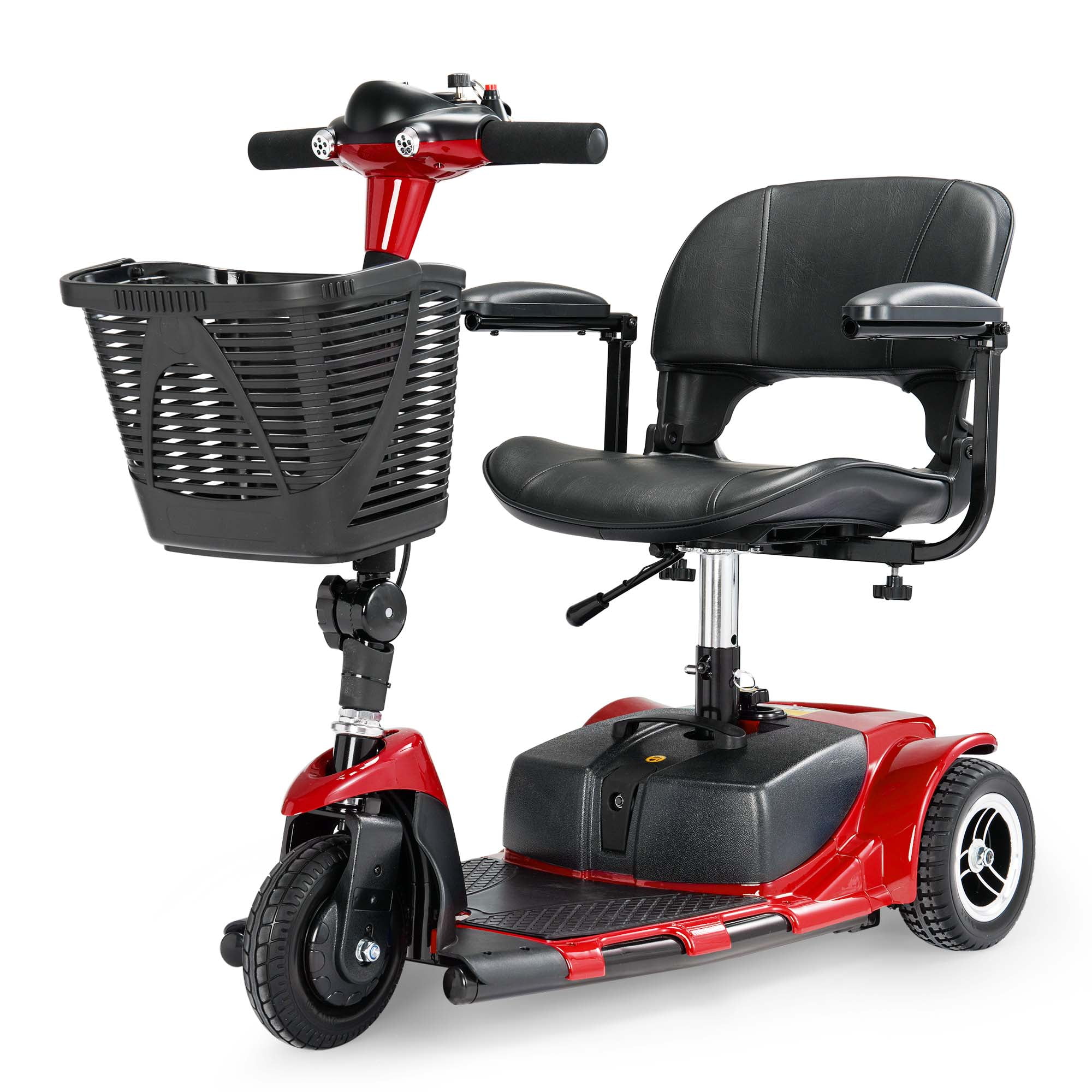3 Wheel Mobility Scooters for Adults, Foldable Mobility Scooter for Seniors, Powered Electric ...