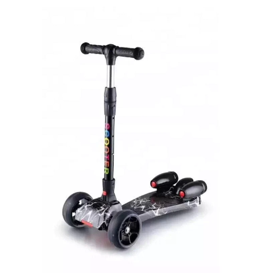 3-Wheel Rocket Jet Kick Scooter Light Music Water Spray Bluetooth Rechargeable(black) - Walmart.com