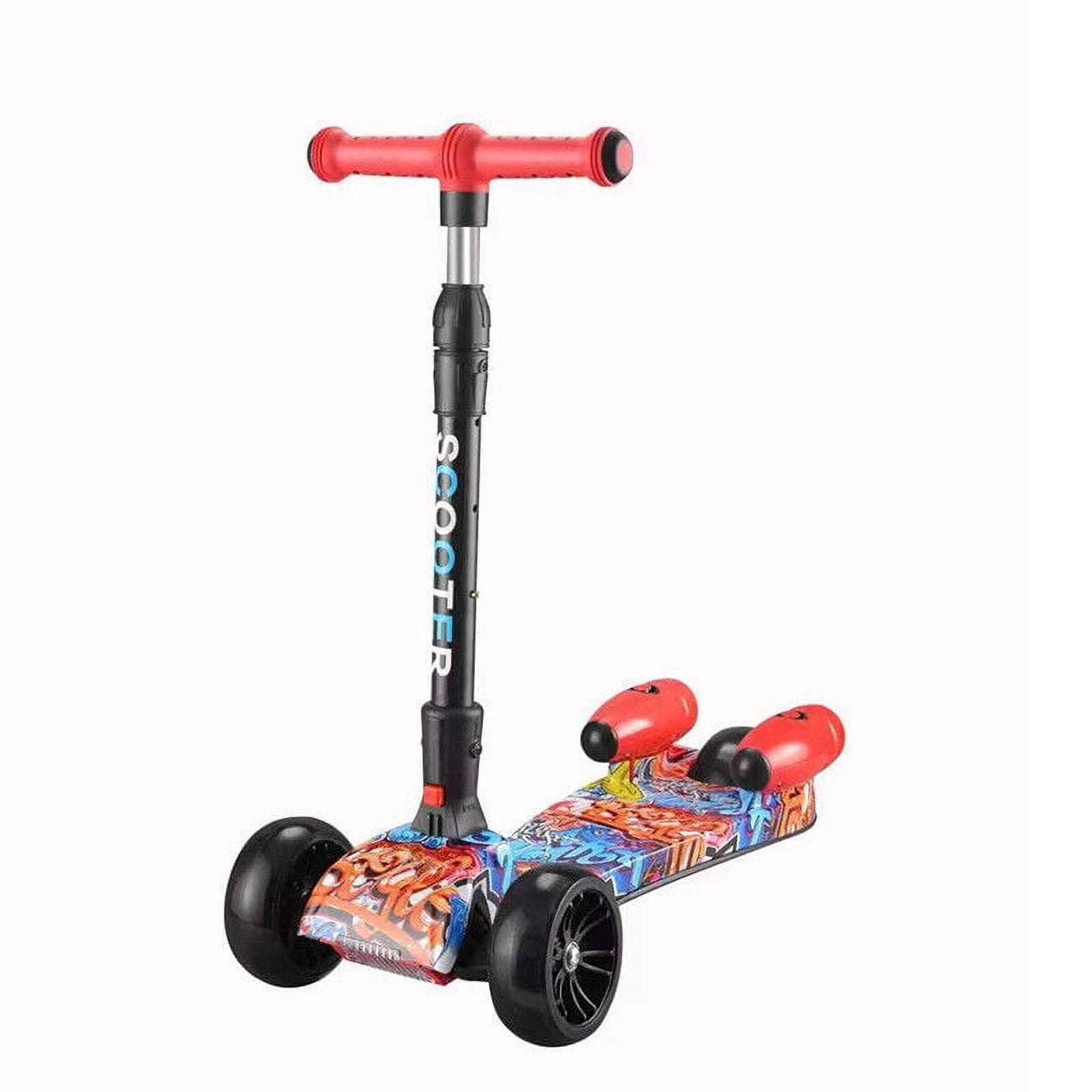 3-Wheel Rocket Jet Kick Scooter Light Music Water Spray Bluetooth ...