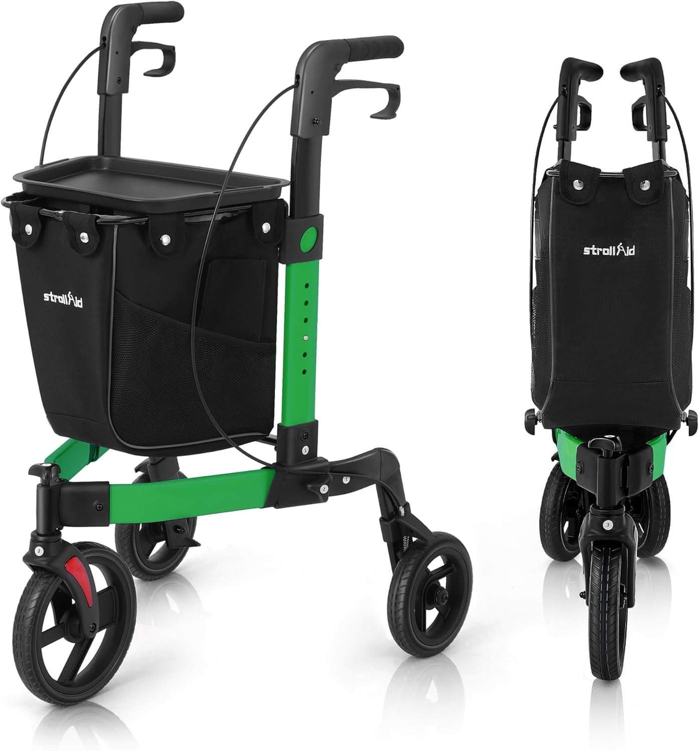 3 Wheel Rollator Walker, Walkers for Seniors, Rollator Walker ...