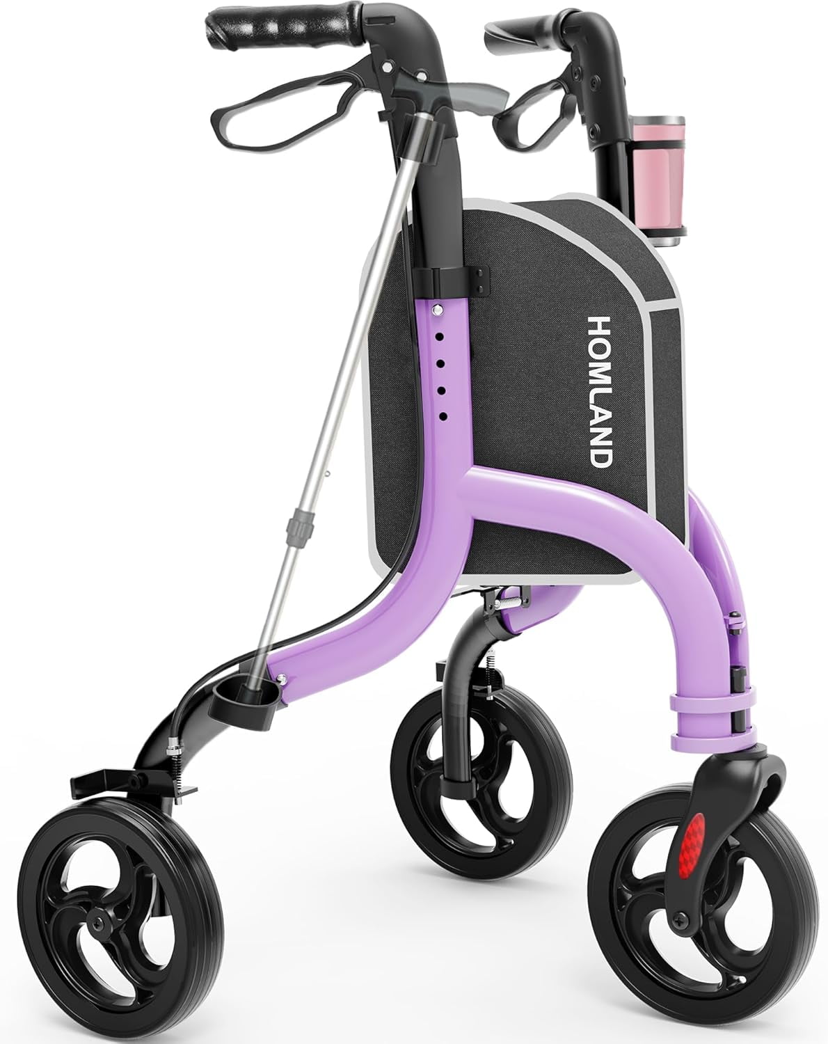 3 Wheel Walkers for Seniors, FSA/HSA Eligible Foldable Wheeled Rollator ...