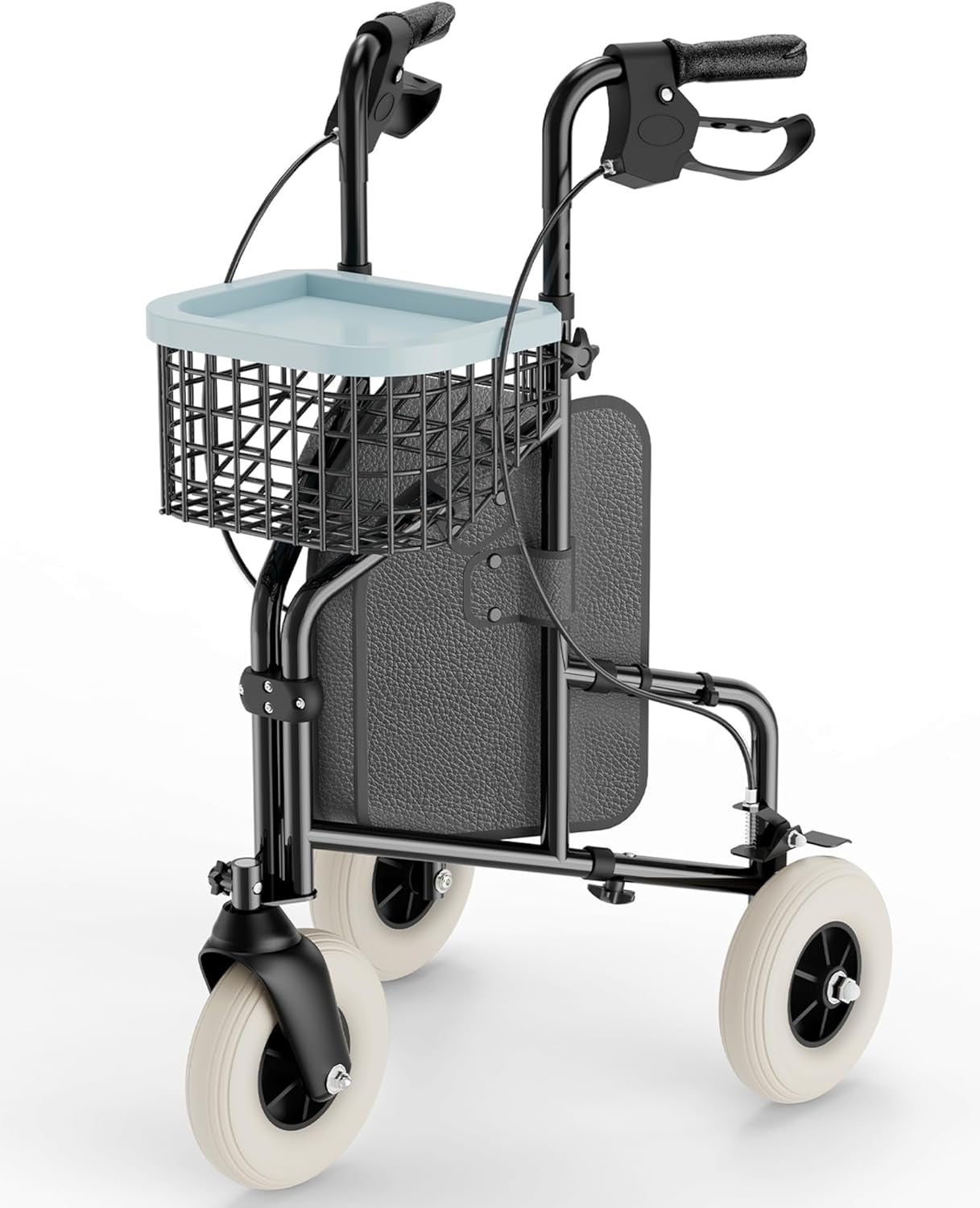 3 Wheel Walkers for Seniors, FSA/HSA Eligible Foldable Wheeled Rollator ...