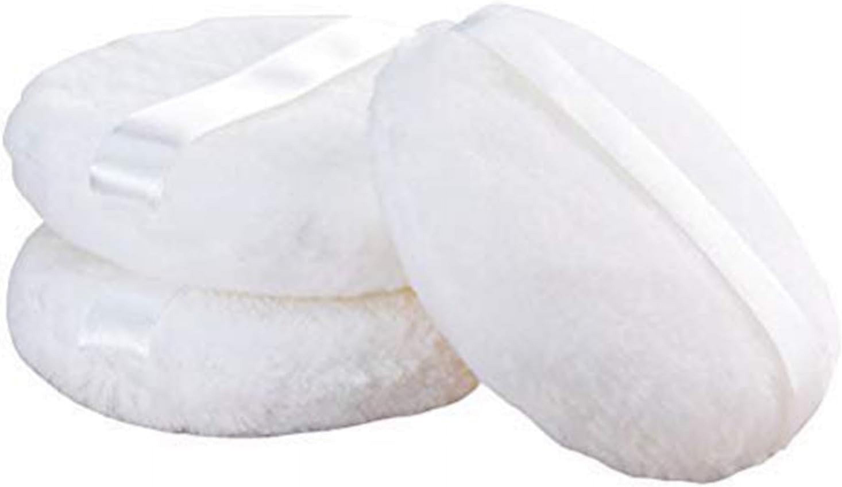 3 White Reusable Makeup Puffs with Handles - Walmart.com