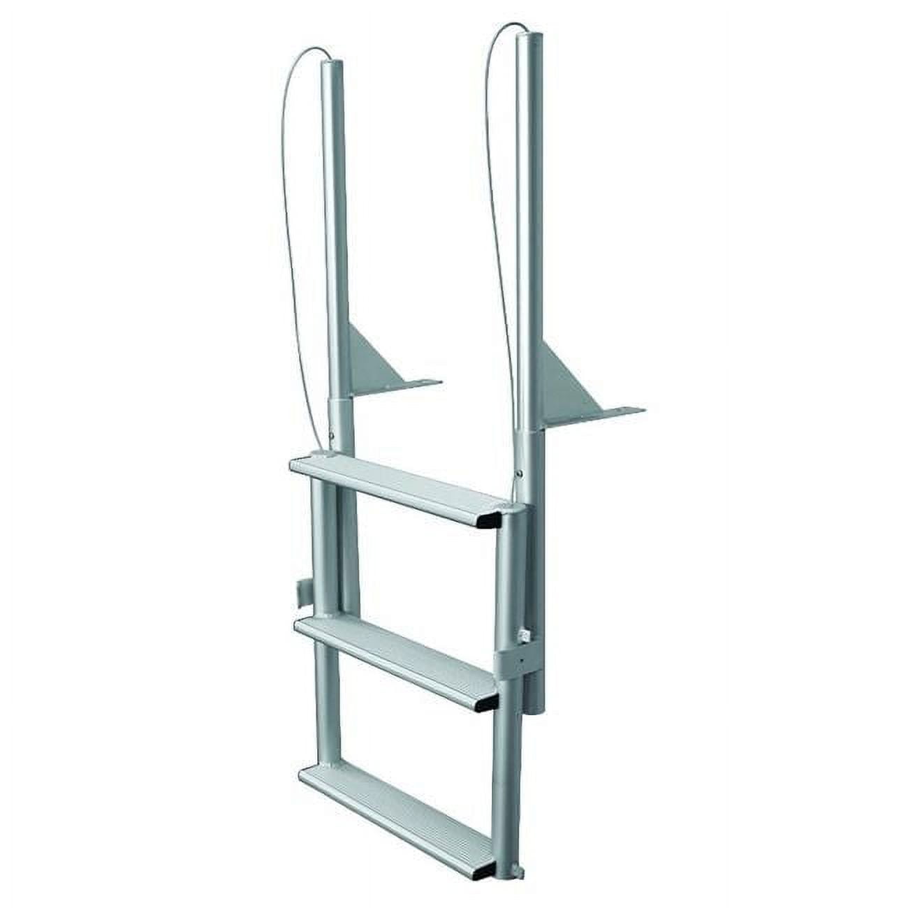 3-Wide Step Floating Dock Lift Ladder Anodized Aluminum - Walmart.com