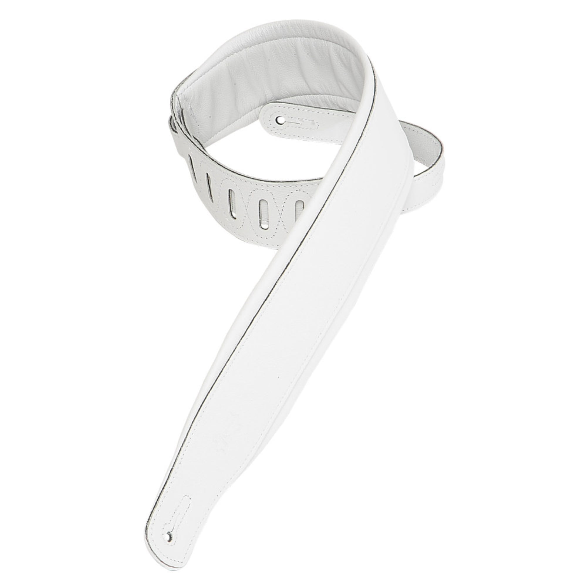 Levy's Leathers PM32-WHT Garment Leather Guitar Strap, White - Walmart.com