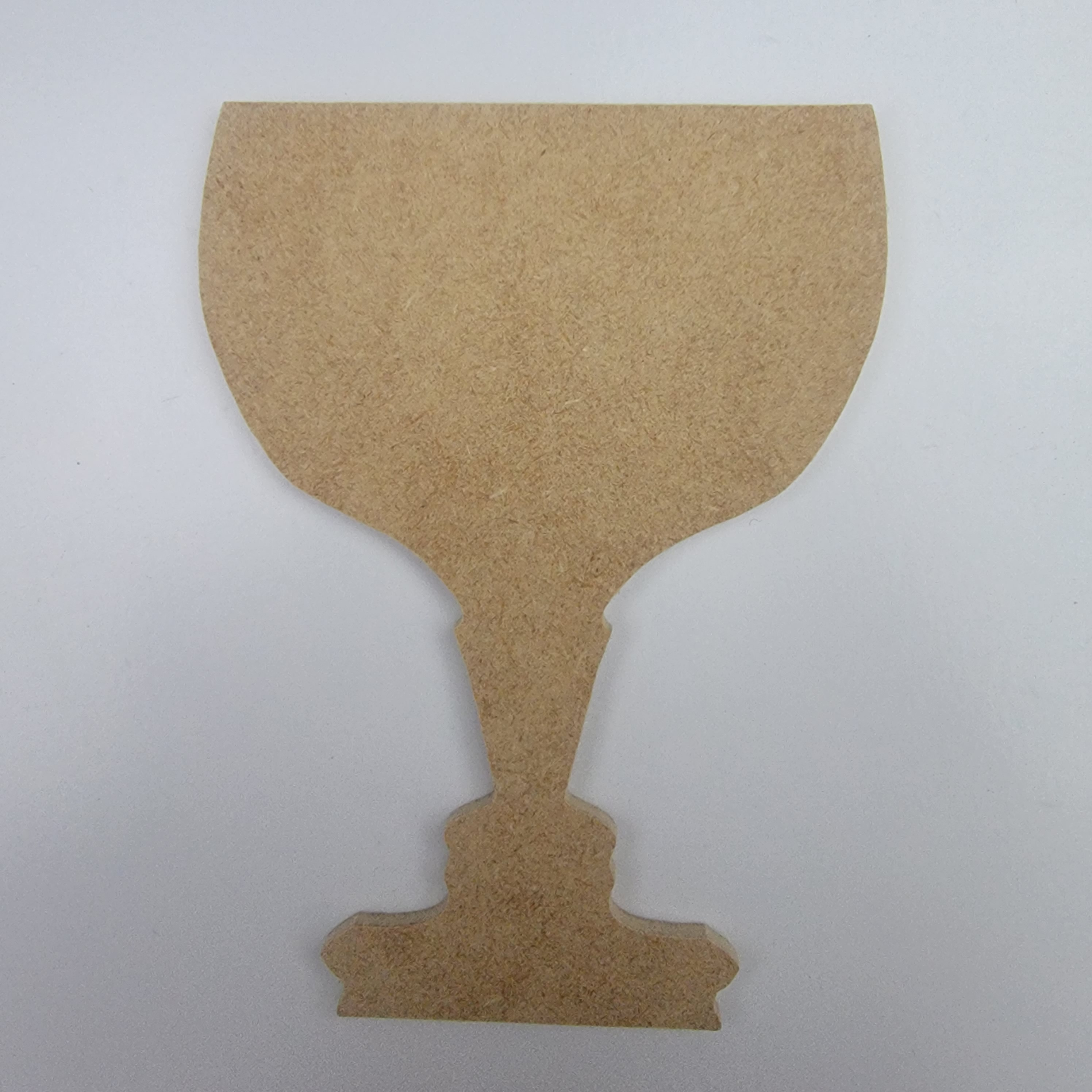 3" Winners Cup, Unfinished MDF Art Shape by Wooden Craft Cutouts, 1-8 ...