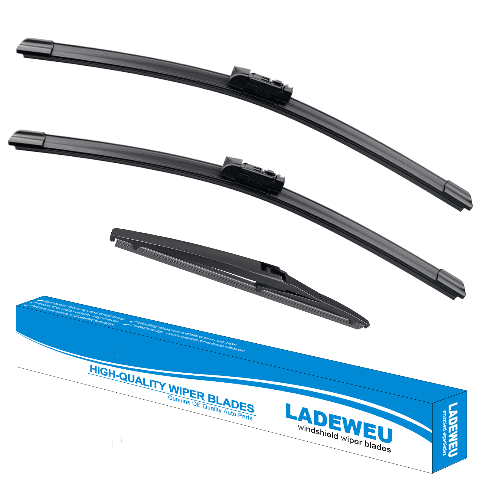 "VTOGOI Wipers 26""+16""+12"" for Lexus NX200t '15-'17, NX300 '18-'23 ...