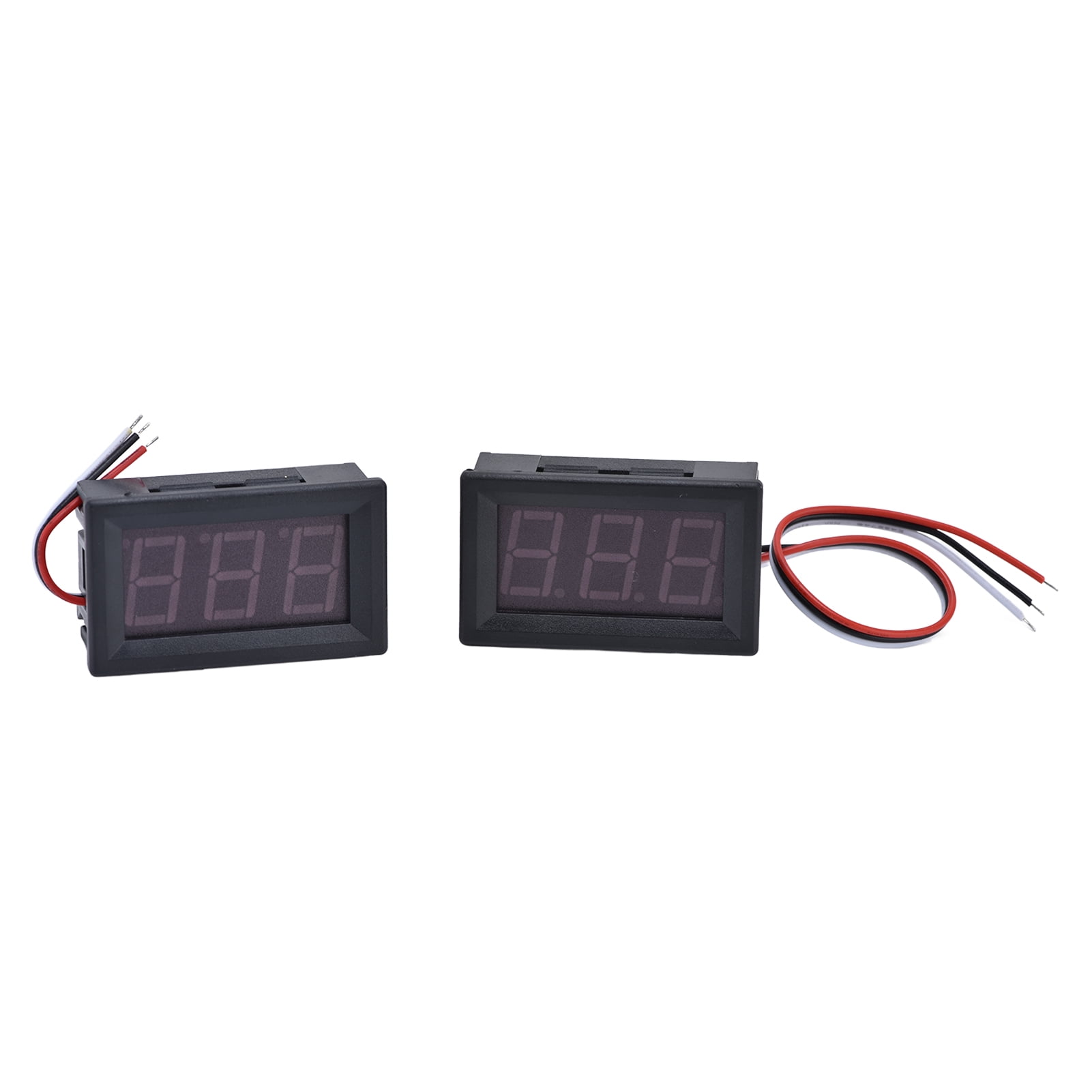 3 Wire DC Digital Display Voltmeter Display 0.56 Inch LED Digital ...