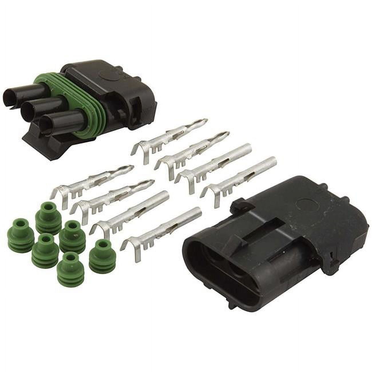 3-Wire Weather Pack Connector Kit - Walmart.com