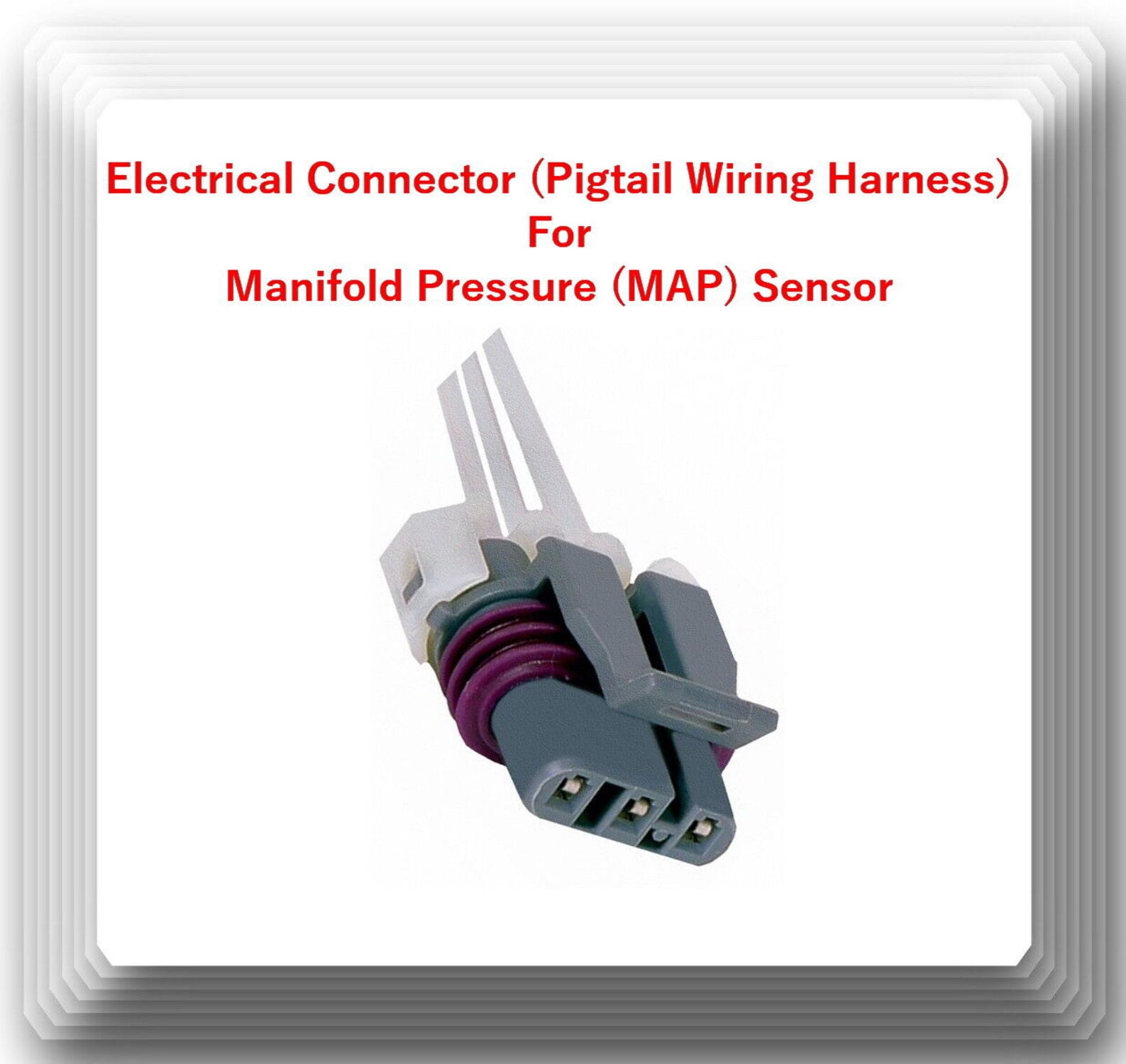 3 Wires Electrical Connector of MAP Sensor AS120 Fits: For Ranger 1998 ...