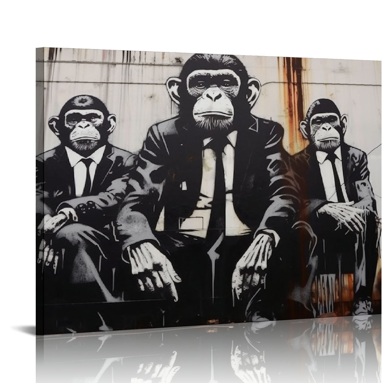 three wise monkeys drawings