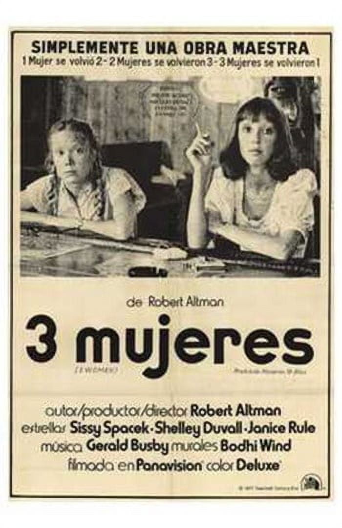 3 Women Movie Poster (11 x 17) - Walmart.com