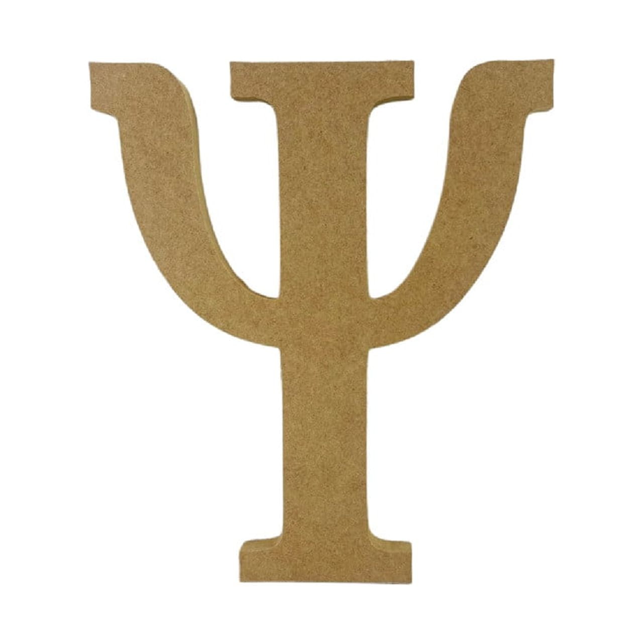 3" Wood Greek Letter Psi Ψ Unfinished, Fraternity and Sorority Greek ...