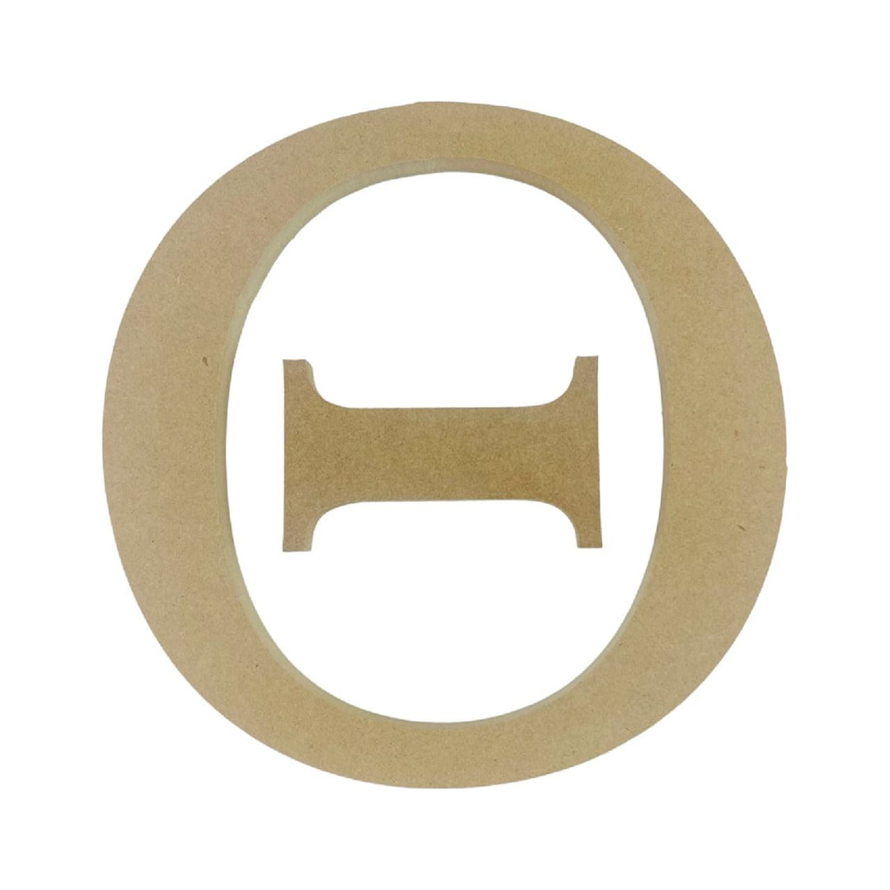 3" Wood Greek Letter Theta Θ Unfinished, Fraternity and Sorority Greek ...