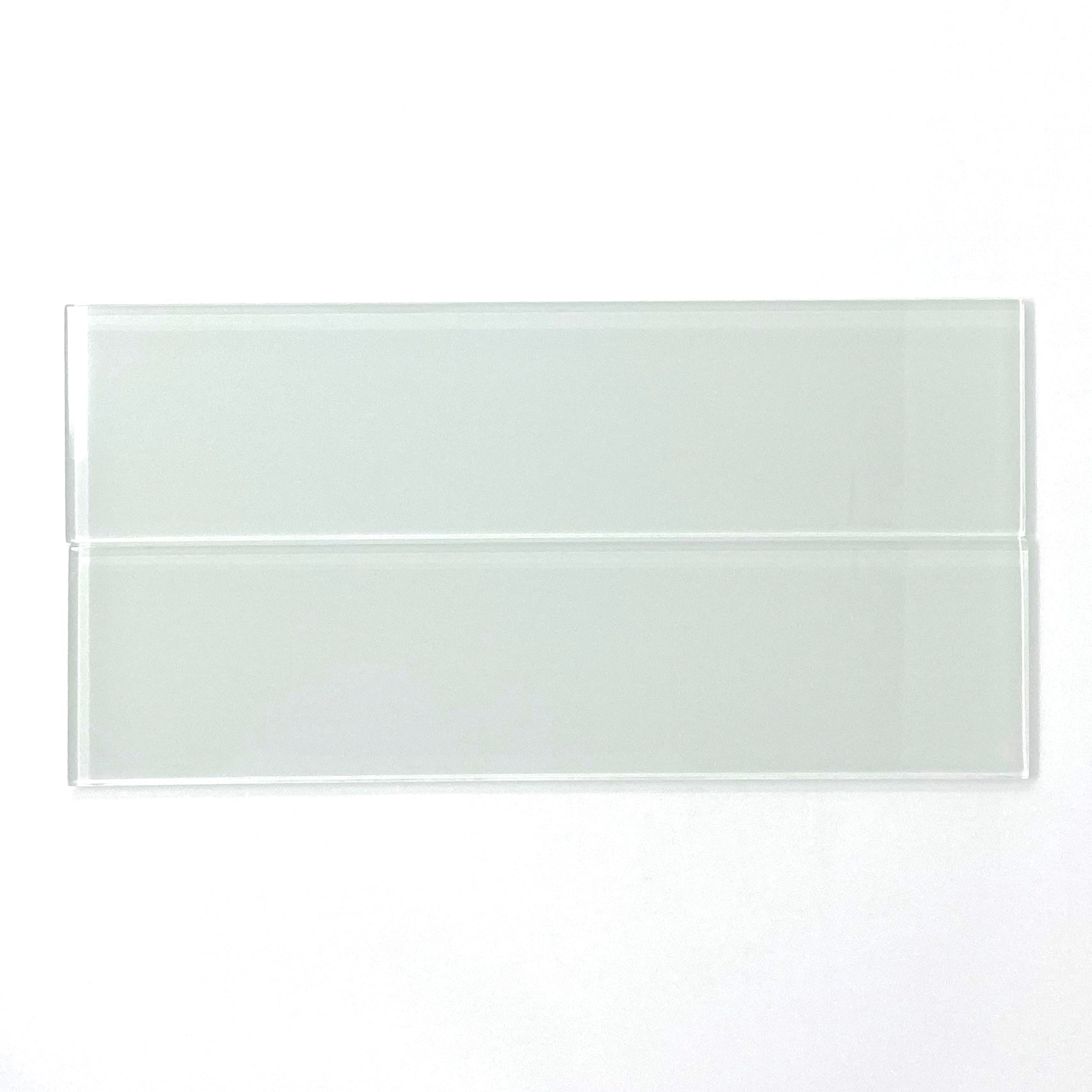 3 X 12 White Glass Subway Tile - Rainbow Series - Walmart.com
